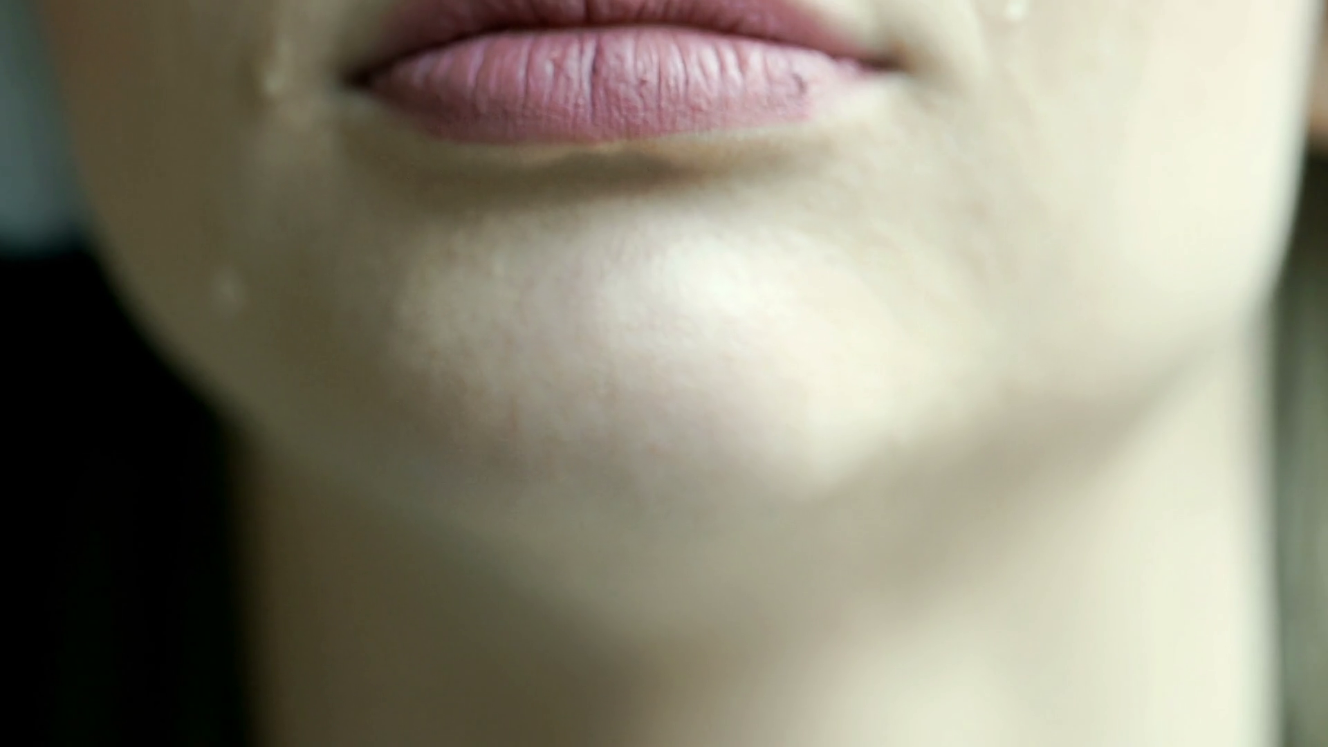 Tears Falling Down On Girl's Face Crying Stock Footage SBV-314499980 ...