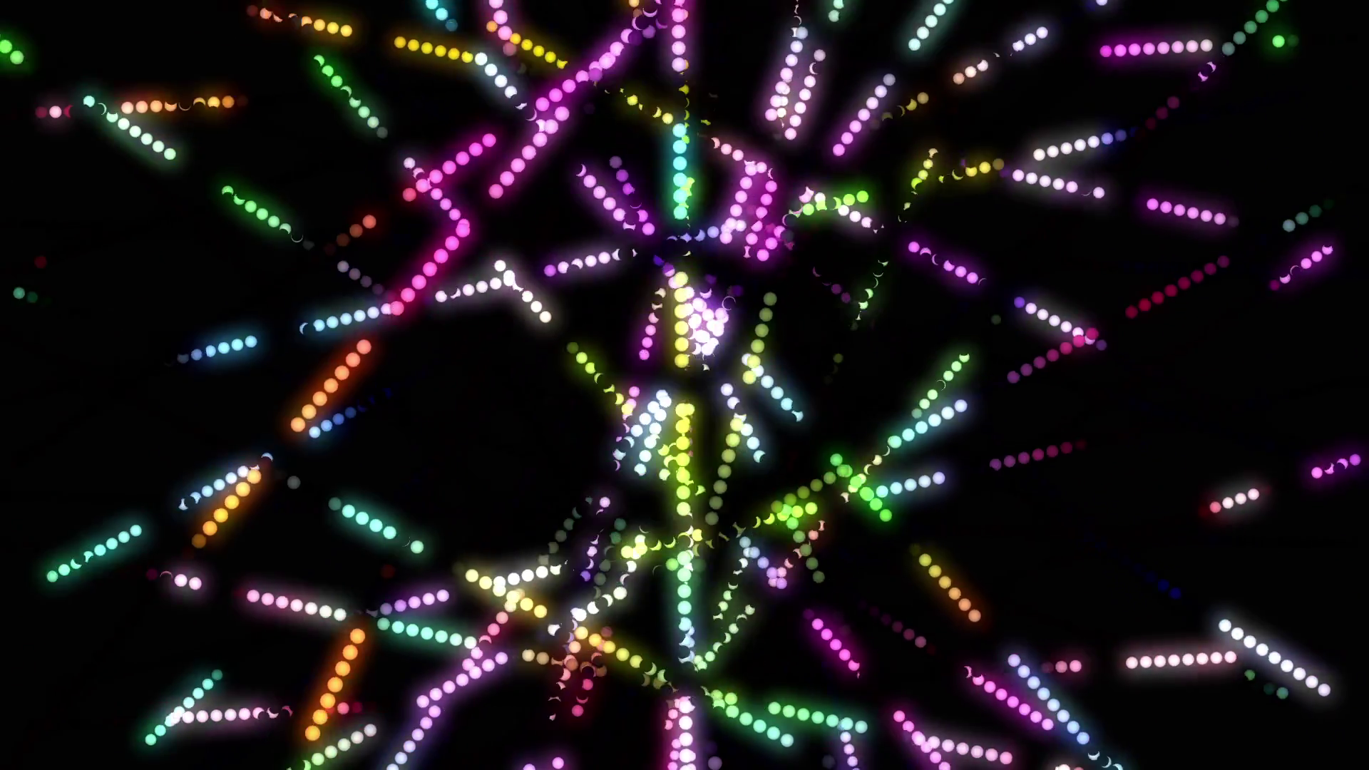 Abstract colorful led lights Motion Background - Storyblocks