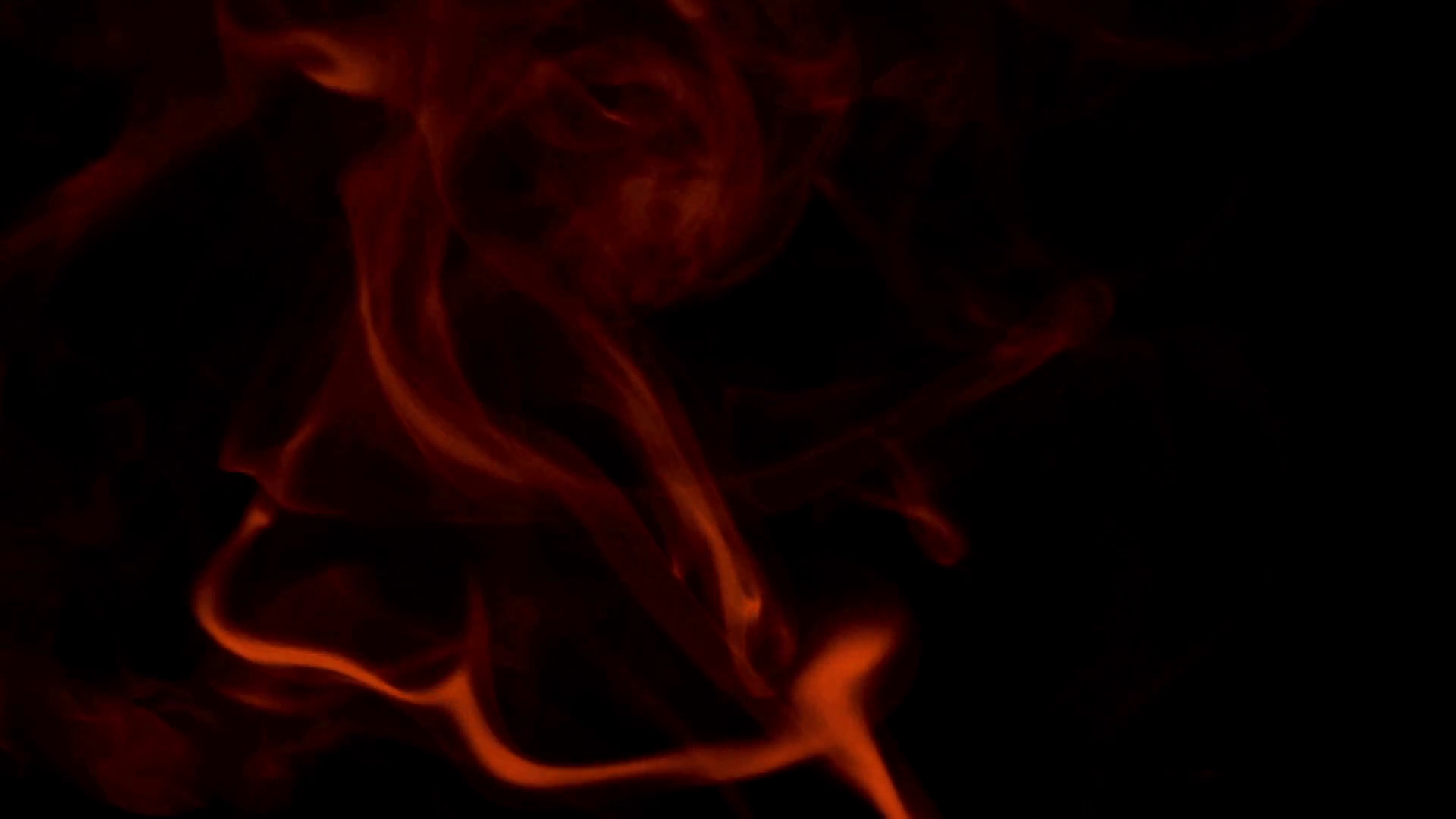 Orange Smoke on Black Background Stock Video Footage - Storyblocks