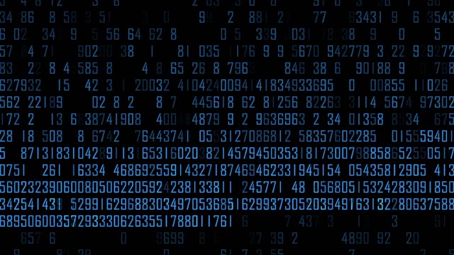 Numbers On Screen | Colors motion backgrounds - Storyblocks