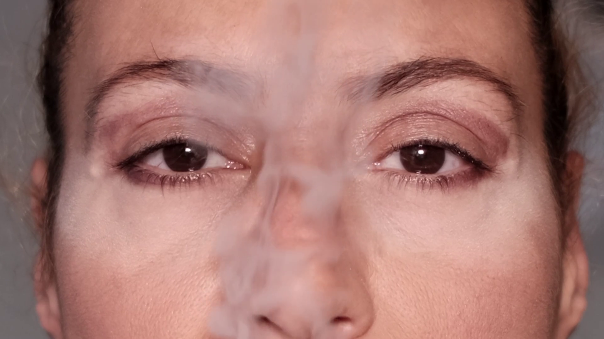 Smoke flowing on woman face Stock Video Footage 00:08 SBV-347041473 ...