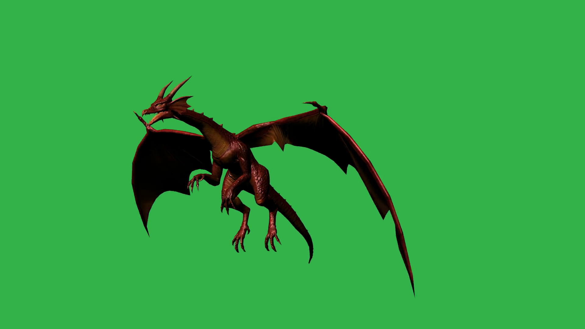 Animated Flying Dragons