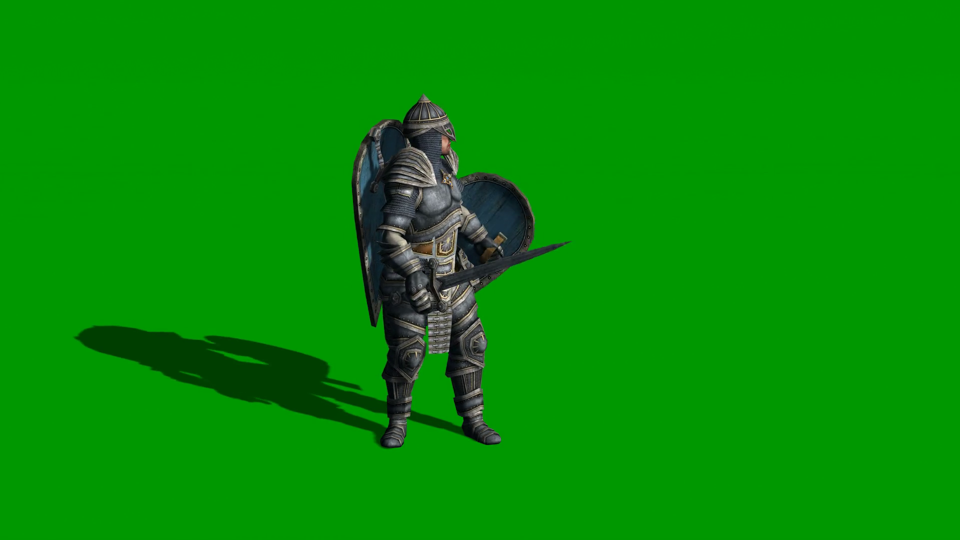 3d Animation Of Medieval Knight Fighting Stock Footage SBV-307659780 ...