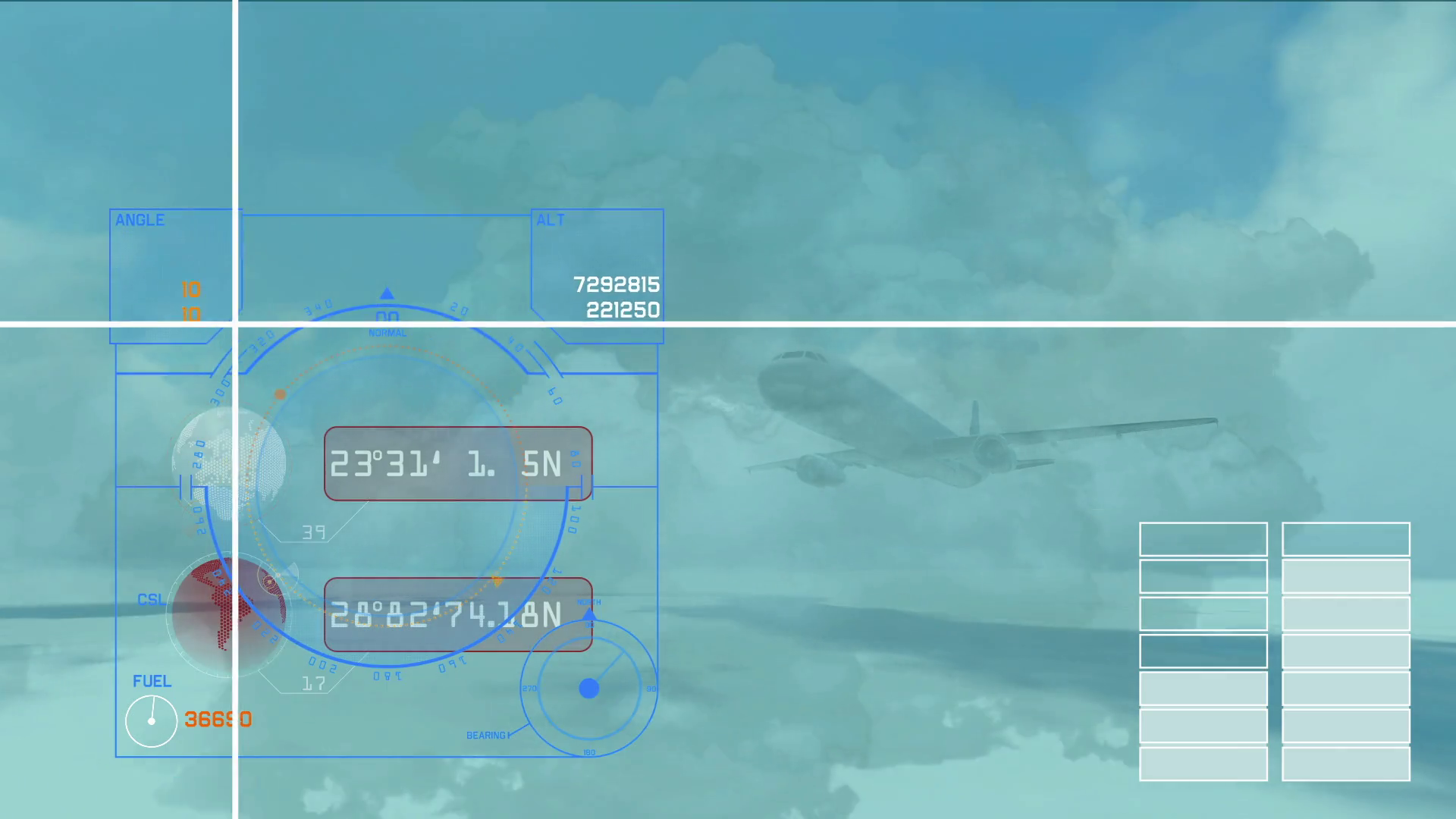 airplane flying over clouds Motion Background 00:12 SBV-311782602 ...