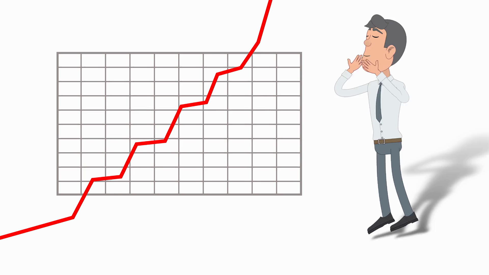 2d Cartoon Animation Of Table Growth Stock Motion Graphics SBV ...