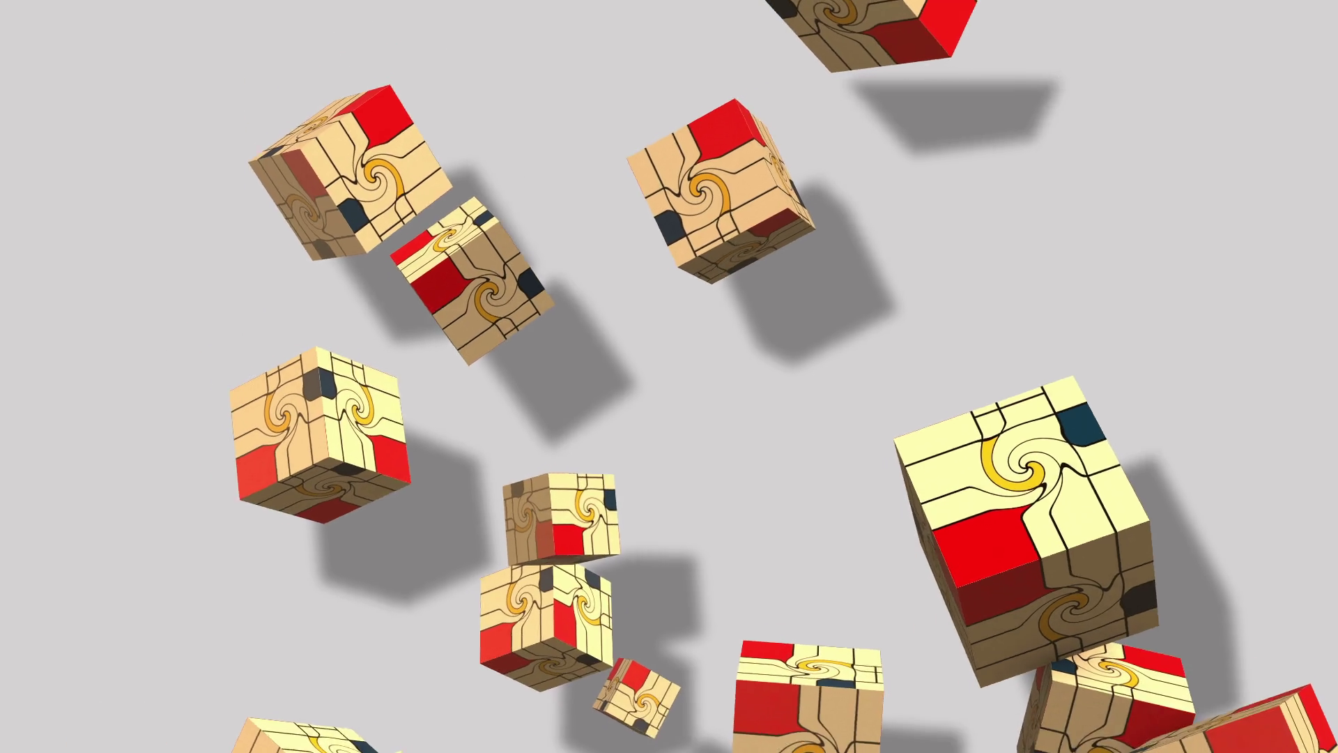 3d Animation - Colorful Animated Cube Blocks Stock Motion Graphics SBV ...