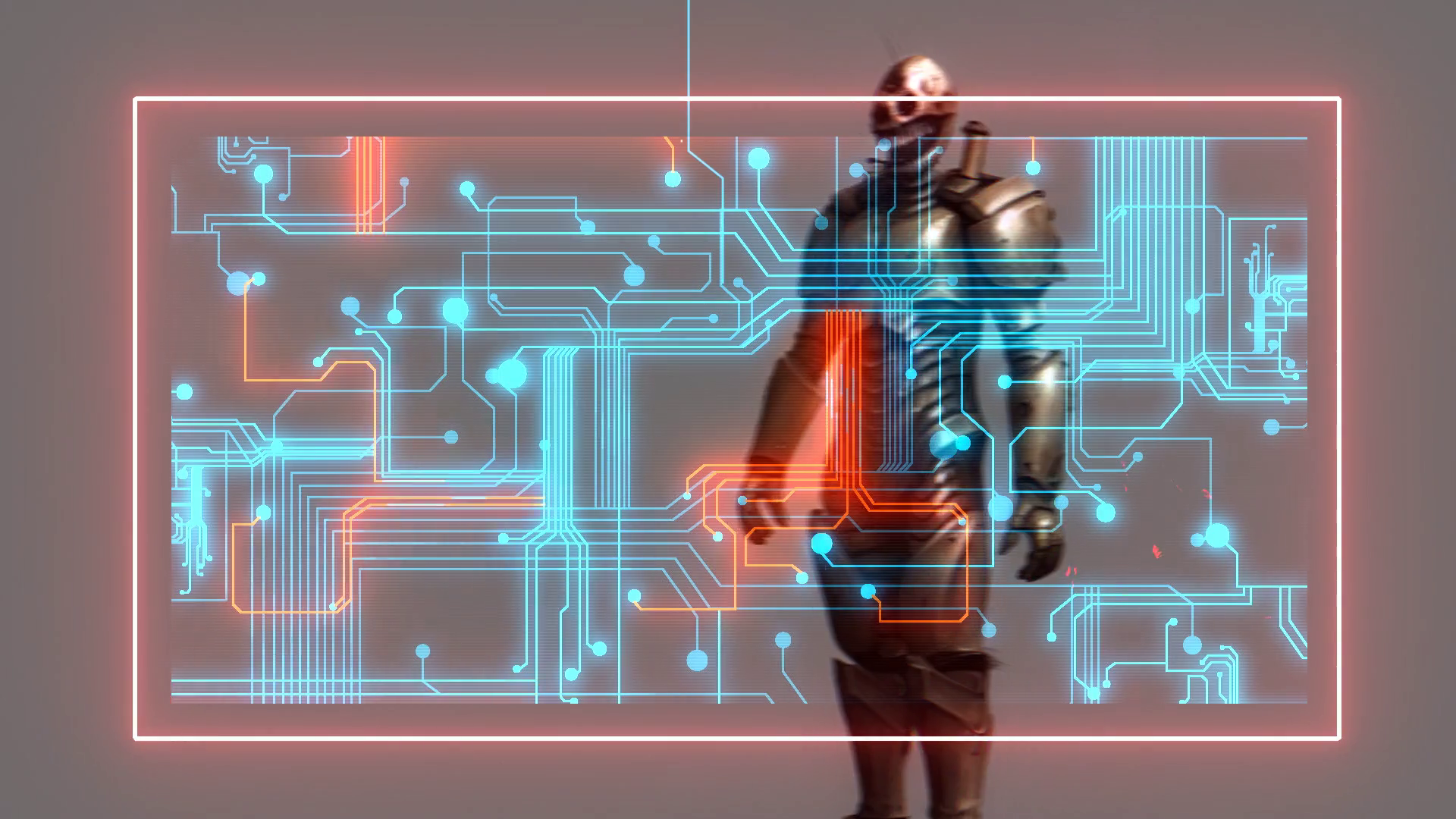 Animation - Futuristic Cyber Soldier With Stock Motion Graphics SBV ...
