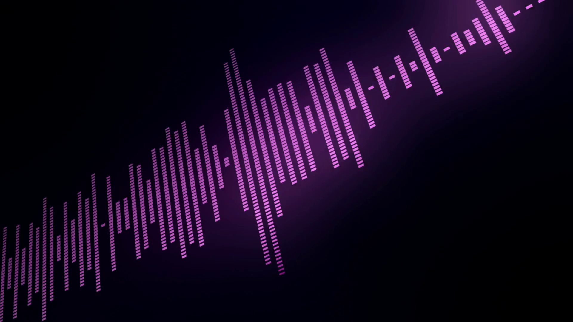 Animation - Abstract Digital Pink Sound Stock Motion Graphics SBV ...