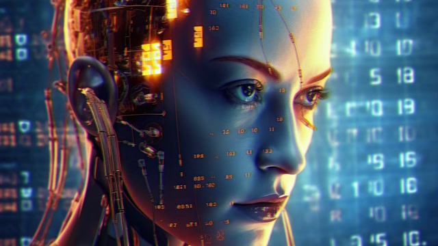 Robot | Effects and Overlays motion backgrounds - Storyblocks