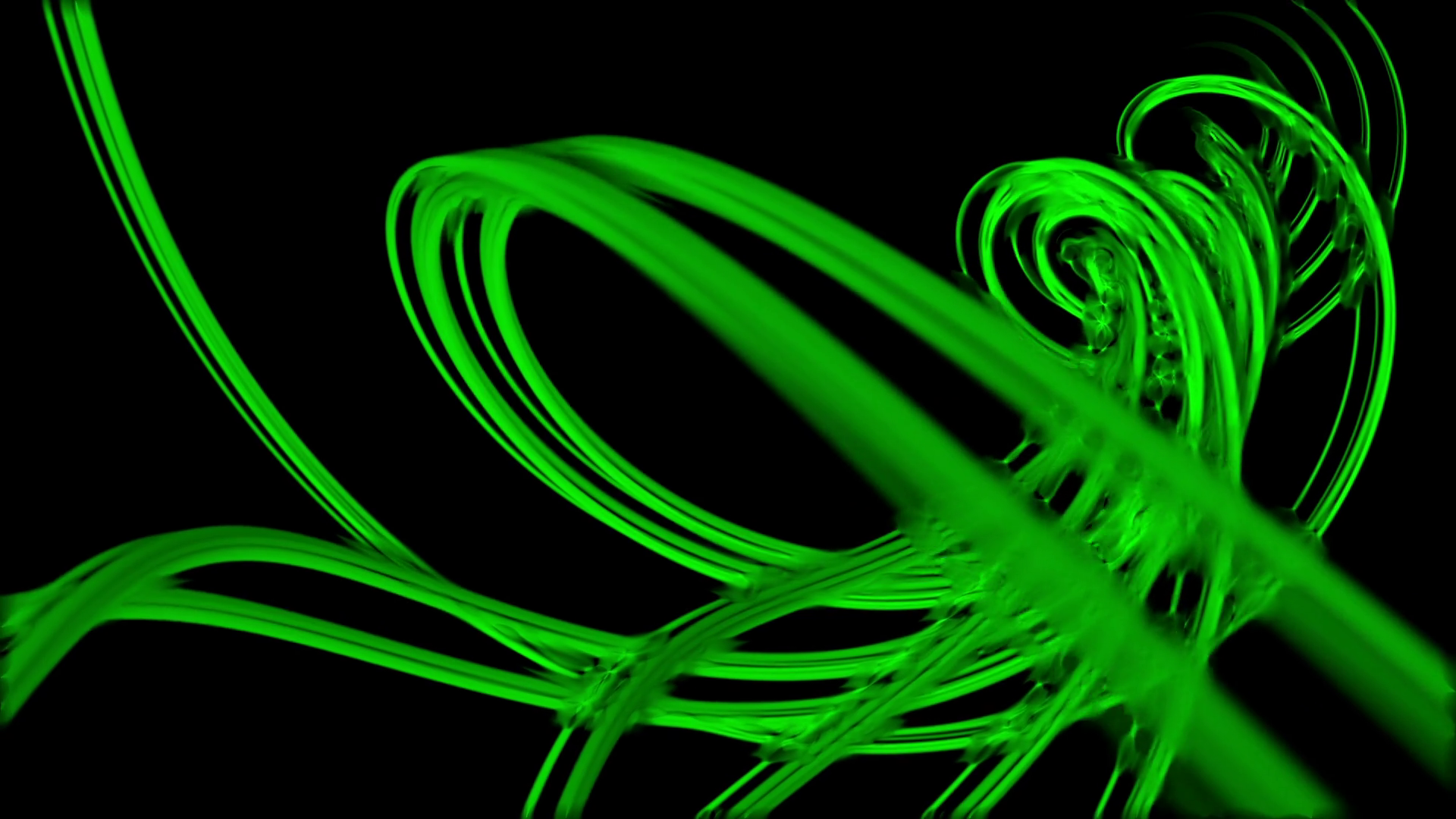 Abstract Green Twisted Lines Animation Stock Motion Graphics SBV ...