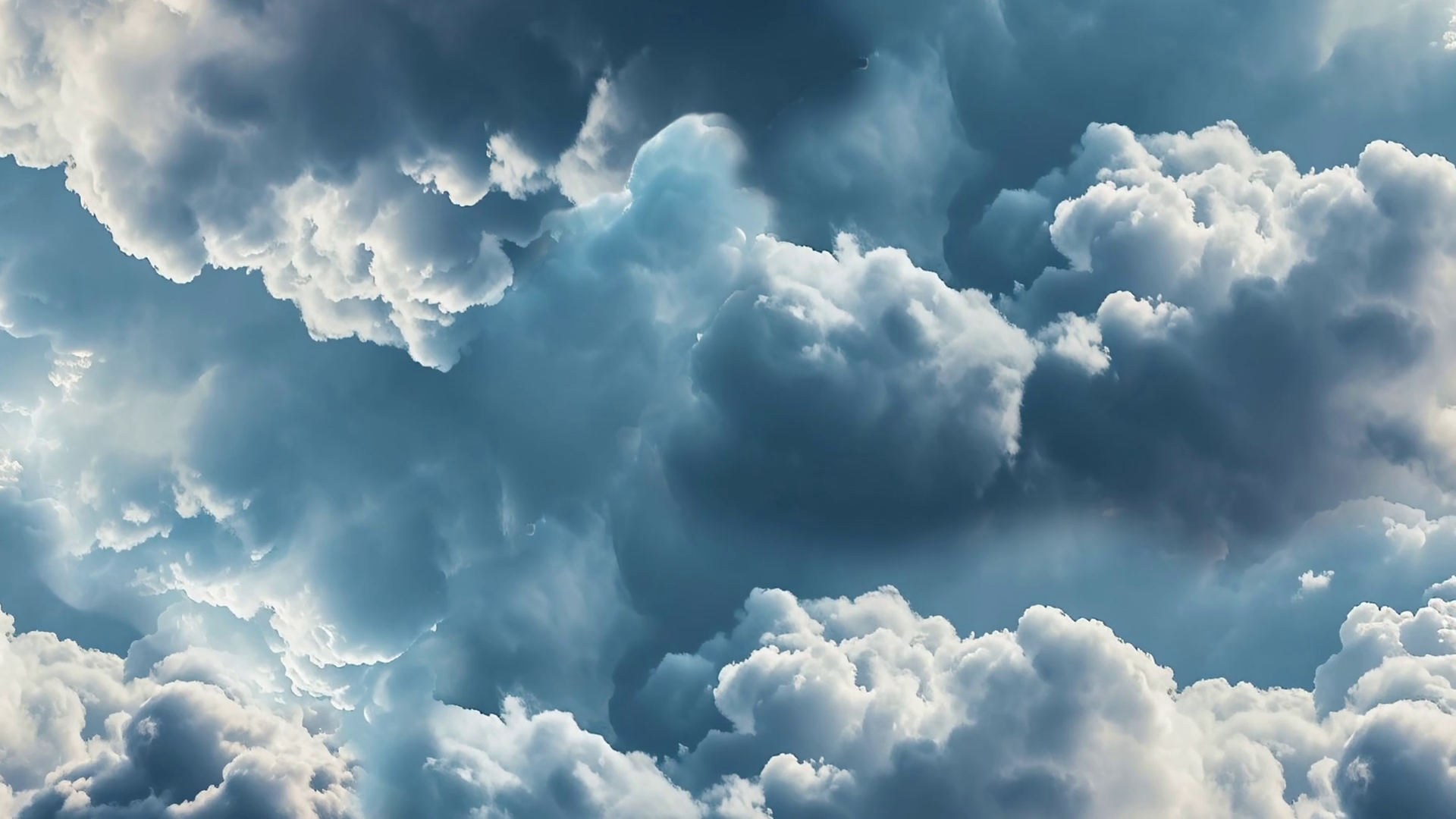 Animation - Fly Through Clouds Stock Motion Graphics SBV-348756336 ...