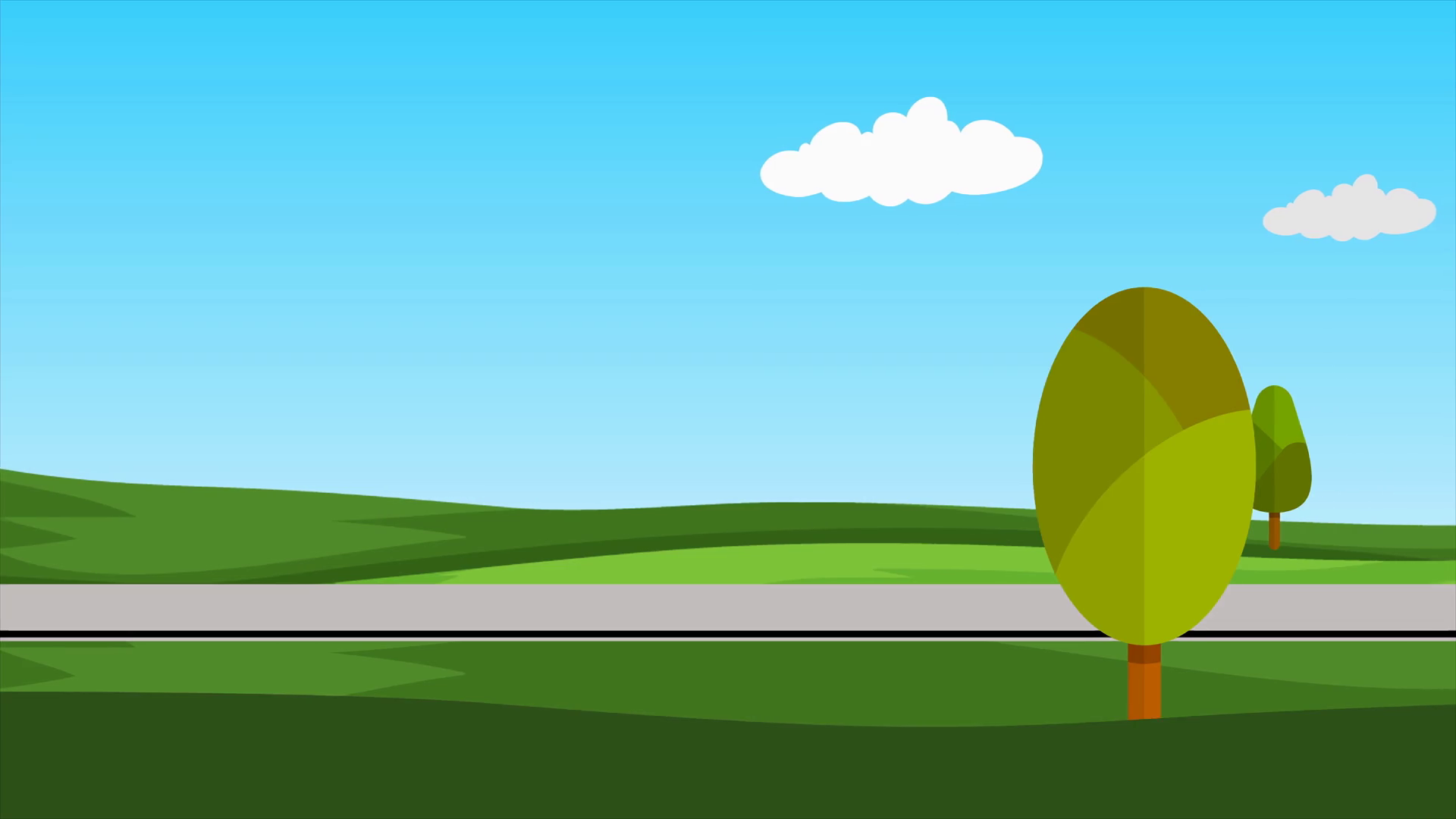 4k Cartoon 2d Animation- Cars Animation Stock Motion Graphics SBV ...