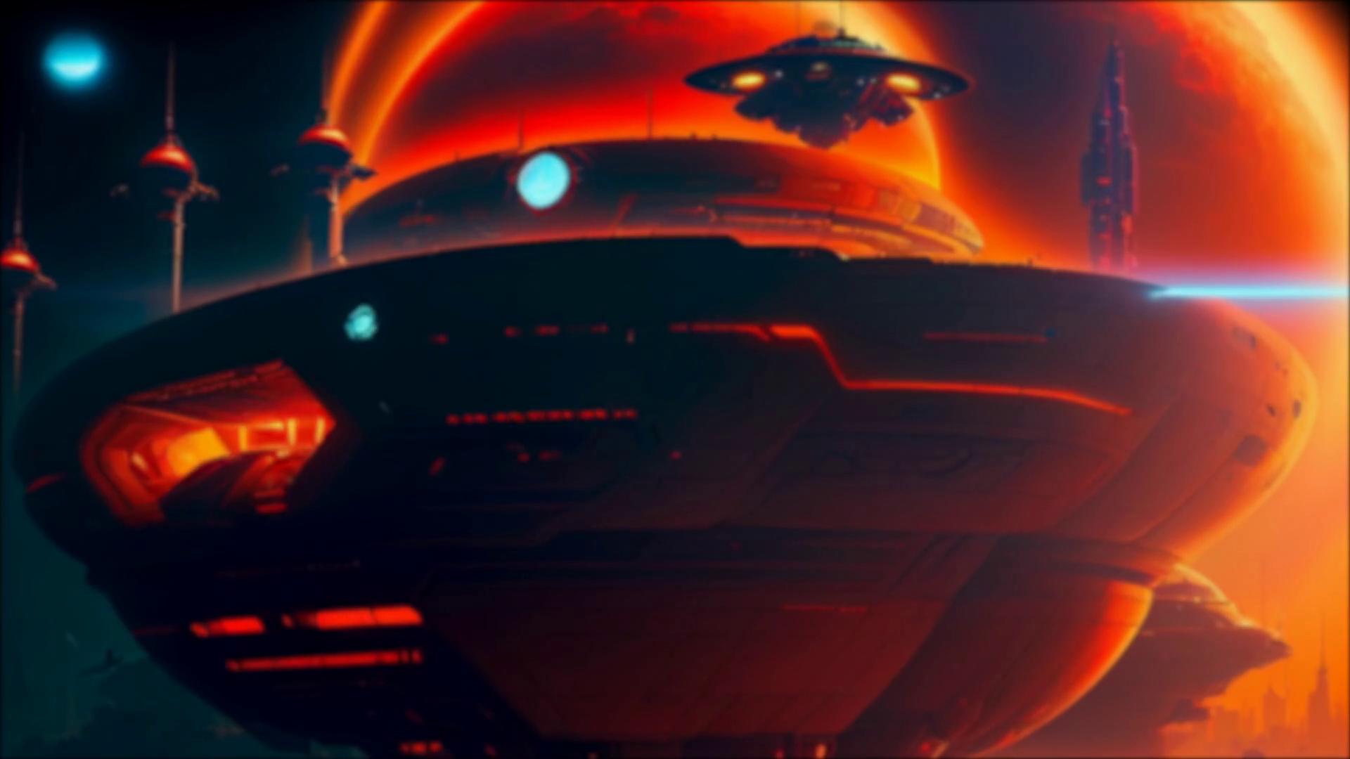 Animation - Sci-fi Fantasy Floating City In Stock Motion Graphics SBV ...