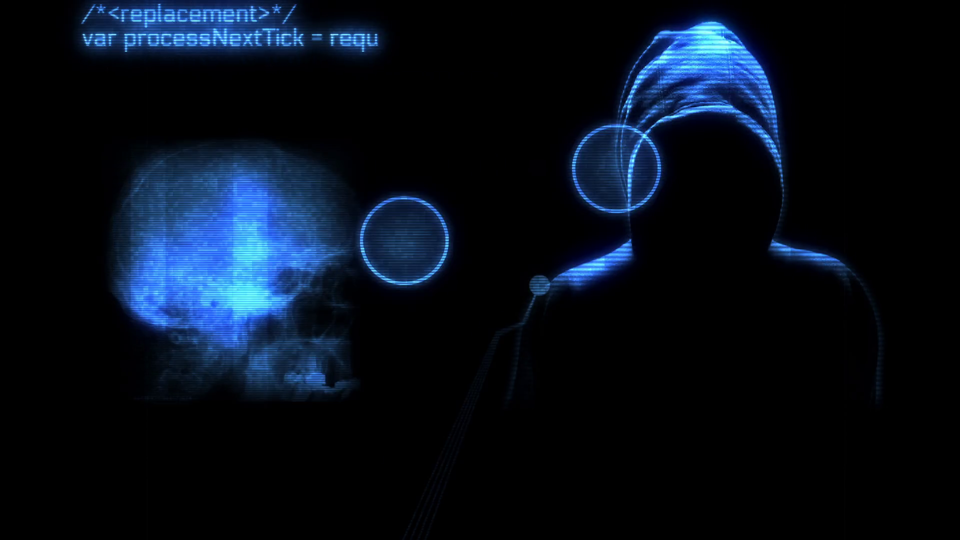 Hooded Hacker Attacking Data Server Hacker Stock Motion Graphics Sbv