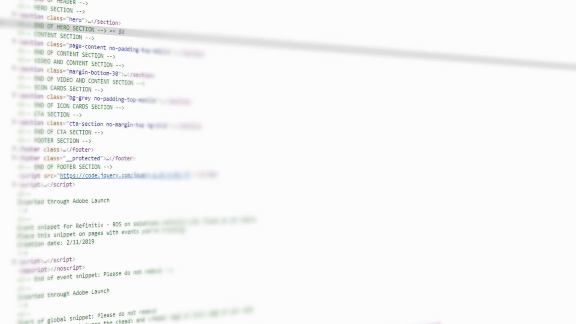 Html Programming Scrolling Text On Monitor Stock Footage SBV-334418390 ...