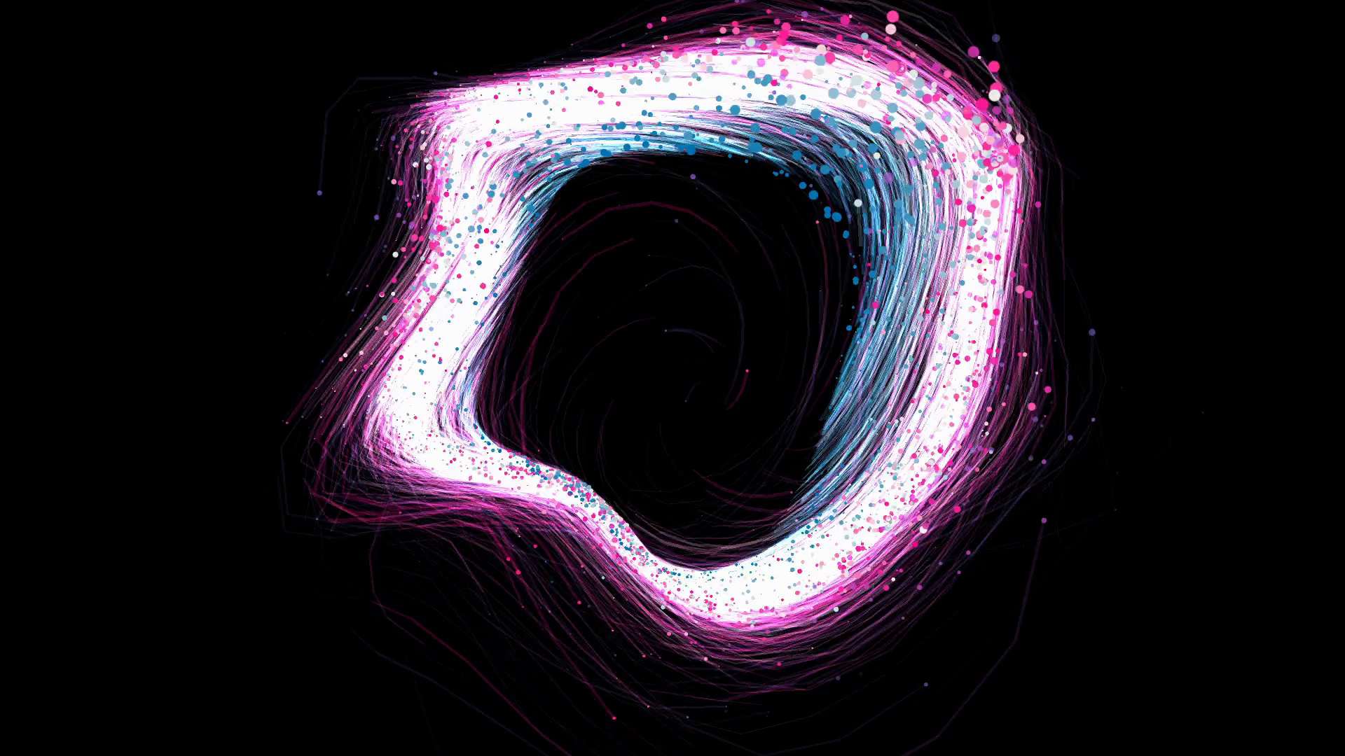 Animation - Particles Line Swirling In Stock Motion Graphics SBV ...