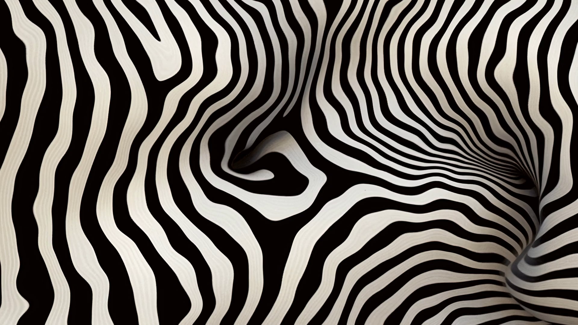 Animation - Black White Psychedelic Optical Stock Motion Graphics SBV ...