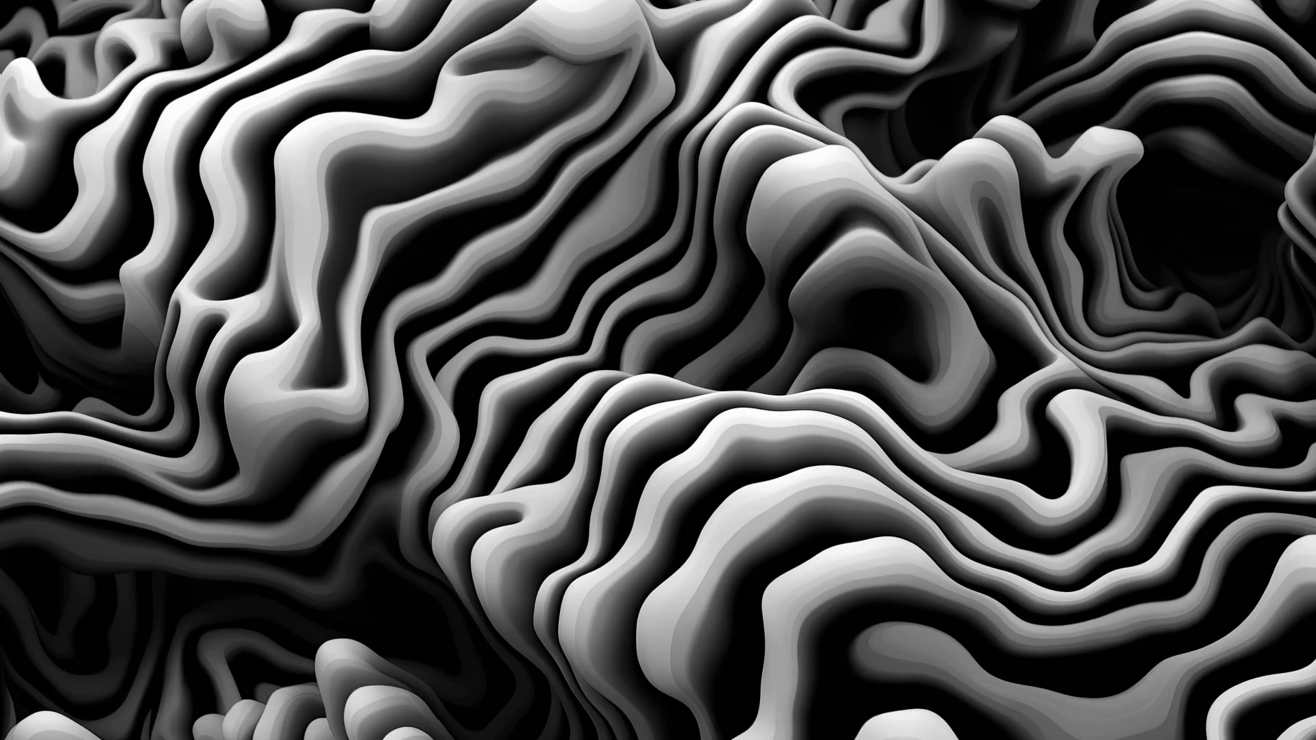 Animation - Black White Psychedelic Optical Stock Motion Graphics SBV ...