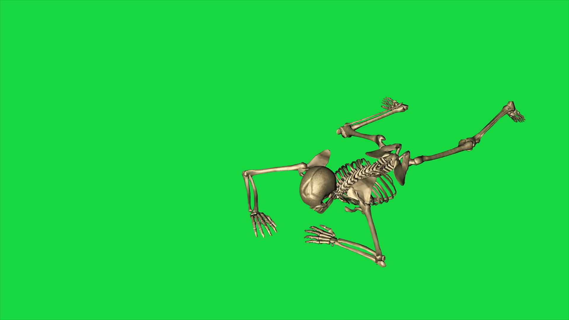 Skeleton Crawl Throw Grenade - Separate On Stock Motion Graphics SBV ...