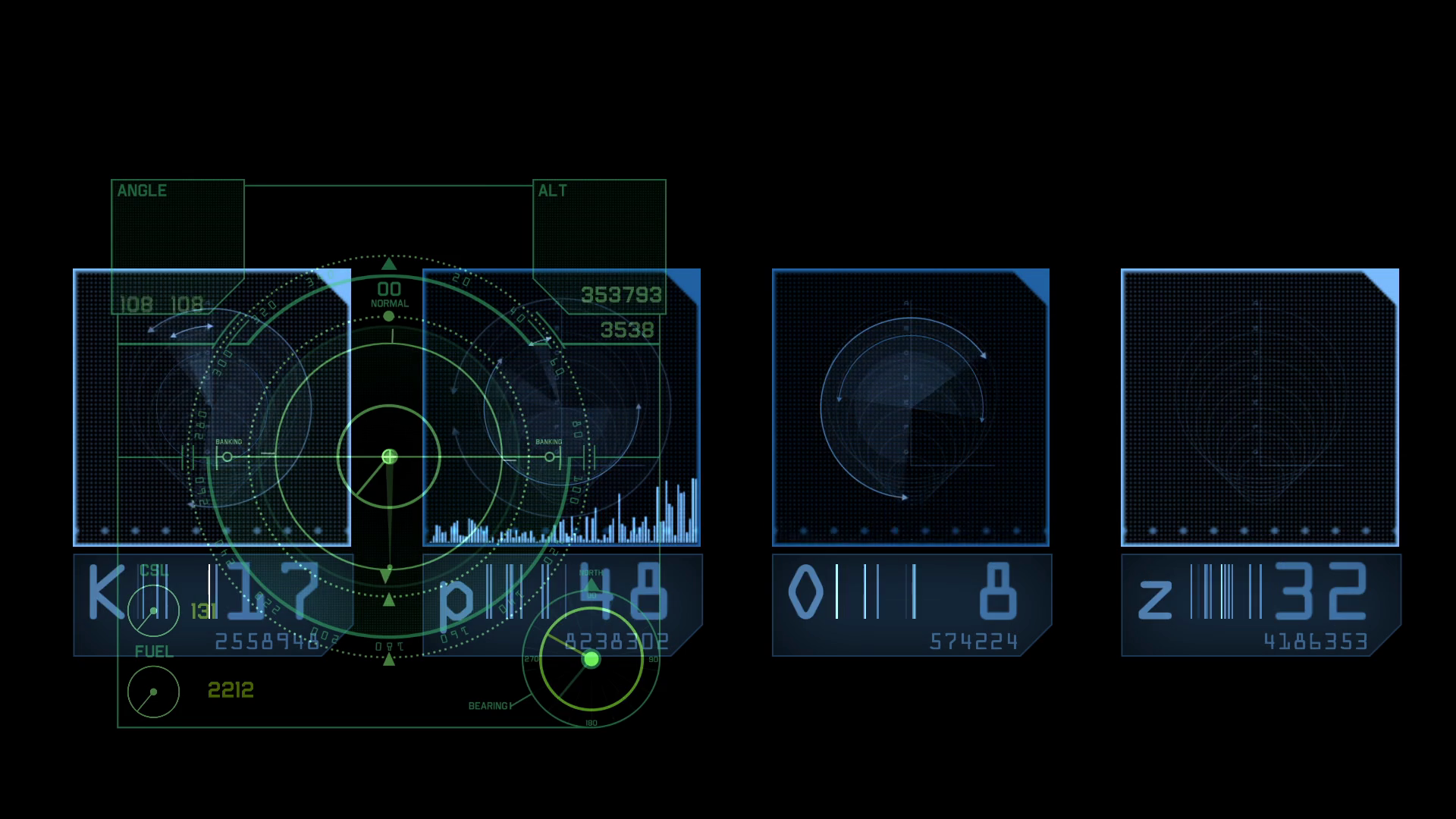 3d Animation - Futuristic Interface With Stock Motion Graphics SBV ...