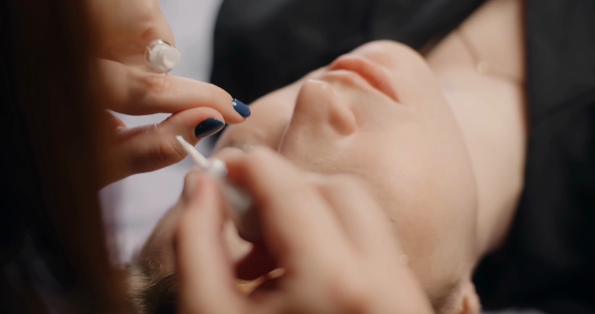 Lashmaker Does Eyelash Lamination Procedure Stock Footage SBV-348800905 - Storyblocks