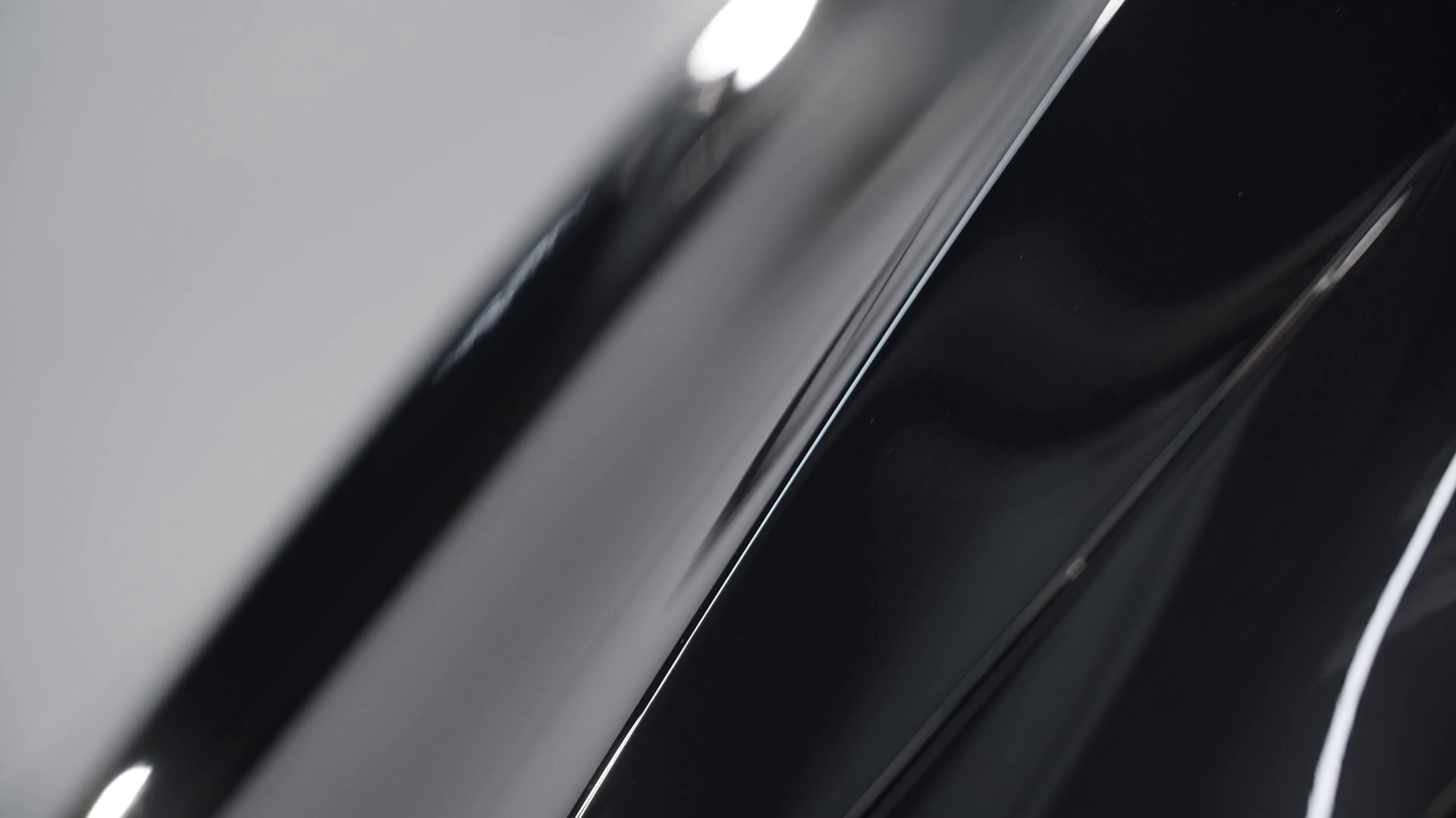 Close up of the shiny car details after polishing and waxing ...