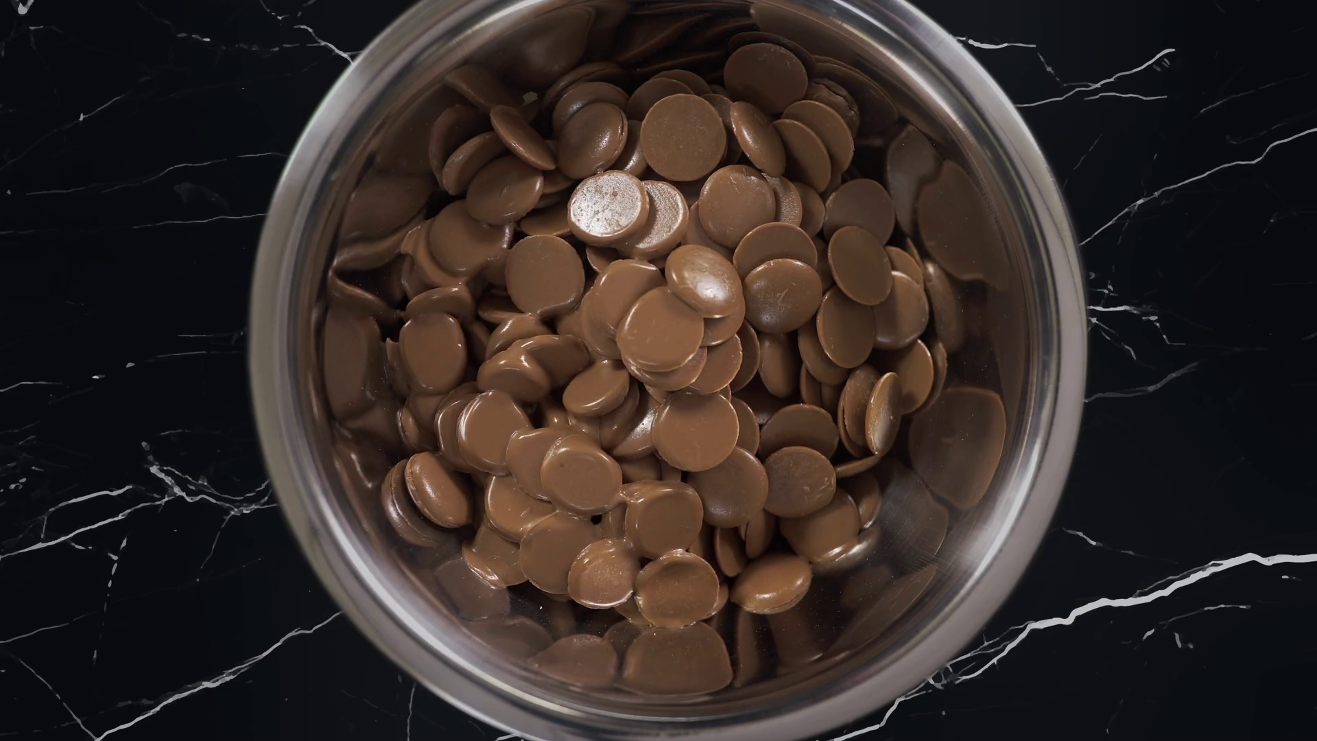 Chocolate Drops Are Melting In Real Time In Stock Footage SBV-337149152 ...