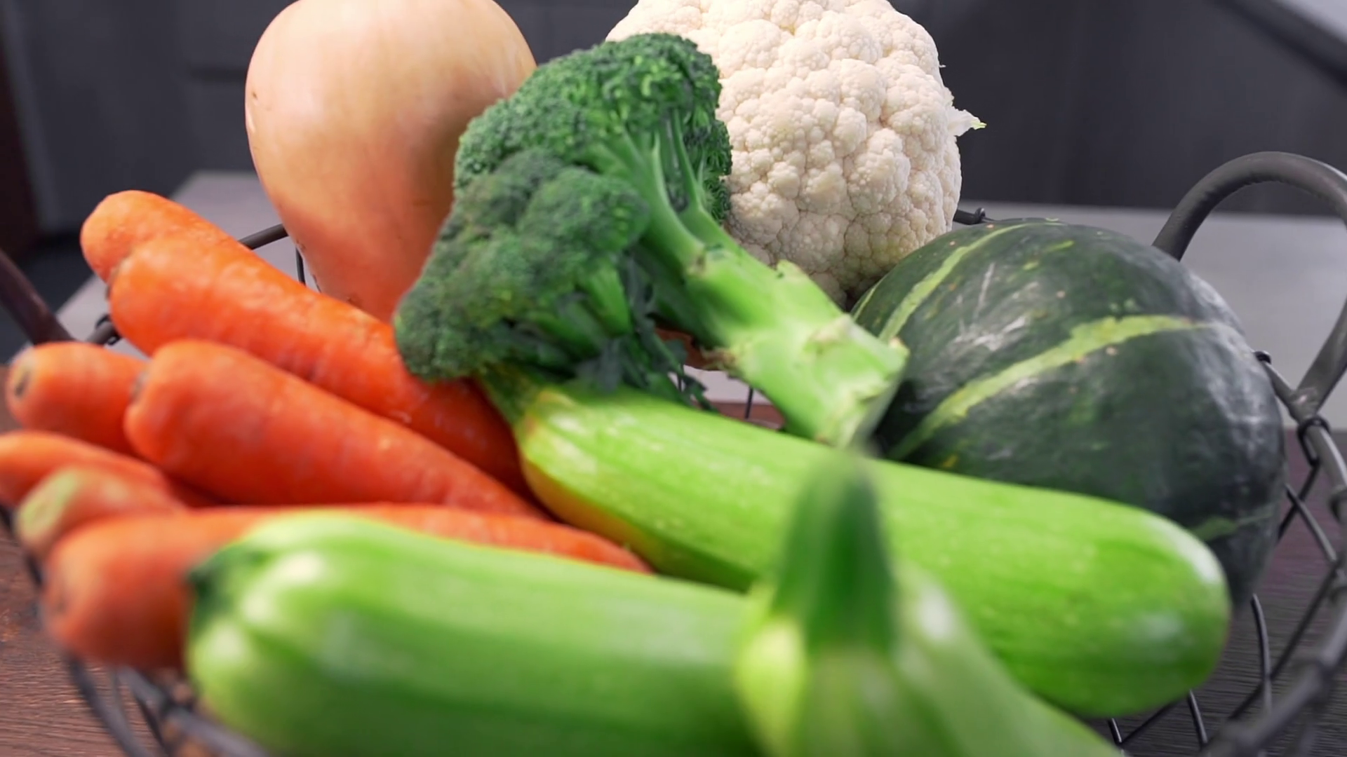 Fresh Vegetables From Kitchen-garden On Stock Footage SBV-313282139 ...