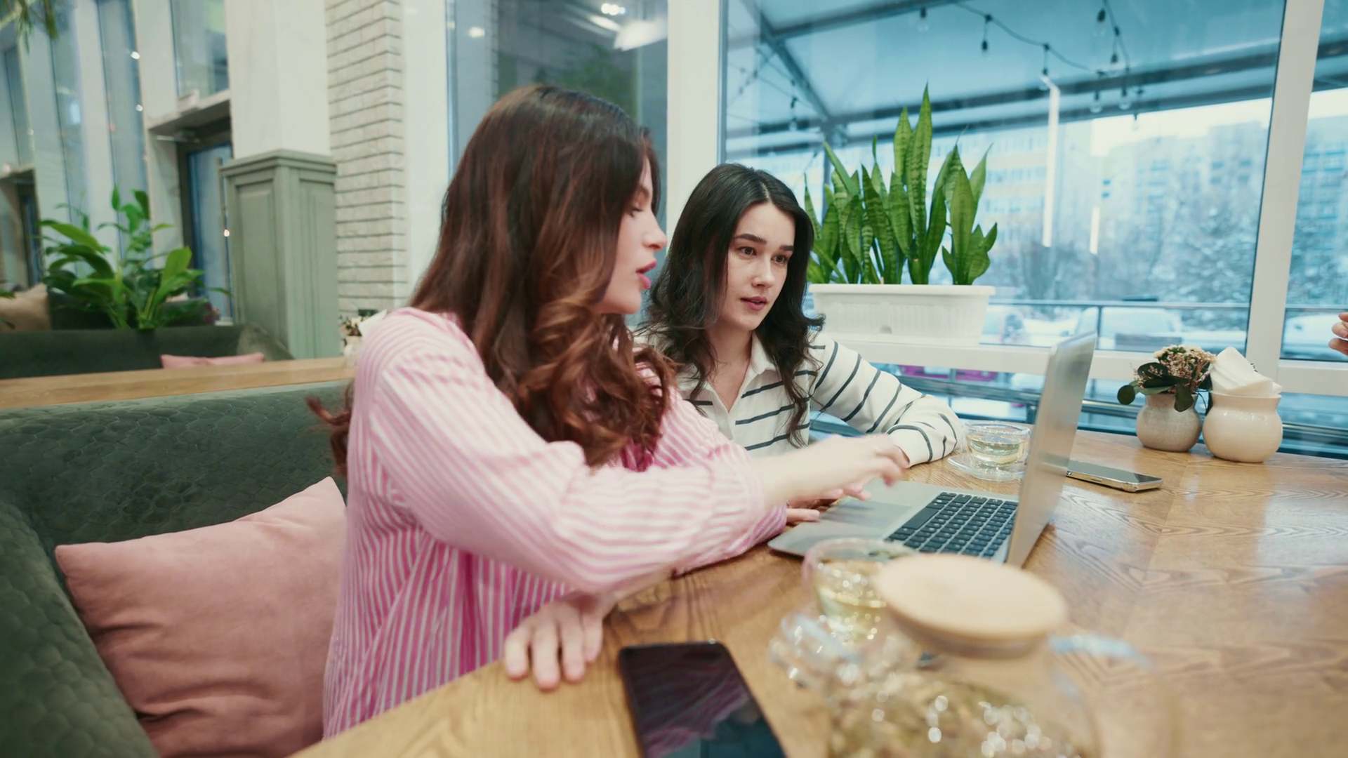 Women Entrepreneurs Collaborating On Laptop Stock Footage SBV-351955104 ...