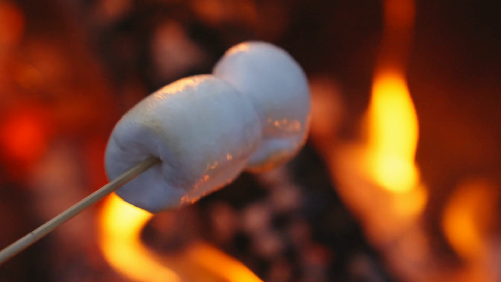Marshmallow Over Fire Close Up Stock Footage SBV-347804315 - Storyblocks
