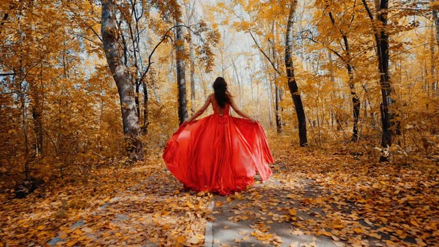 Fantasy Woman Running Stock Footage: Royalty-Free Video Clips - Storyblocks
