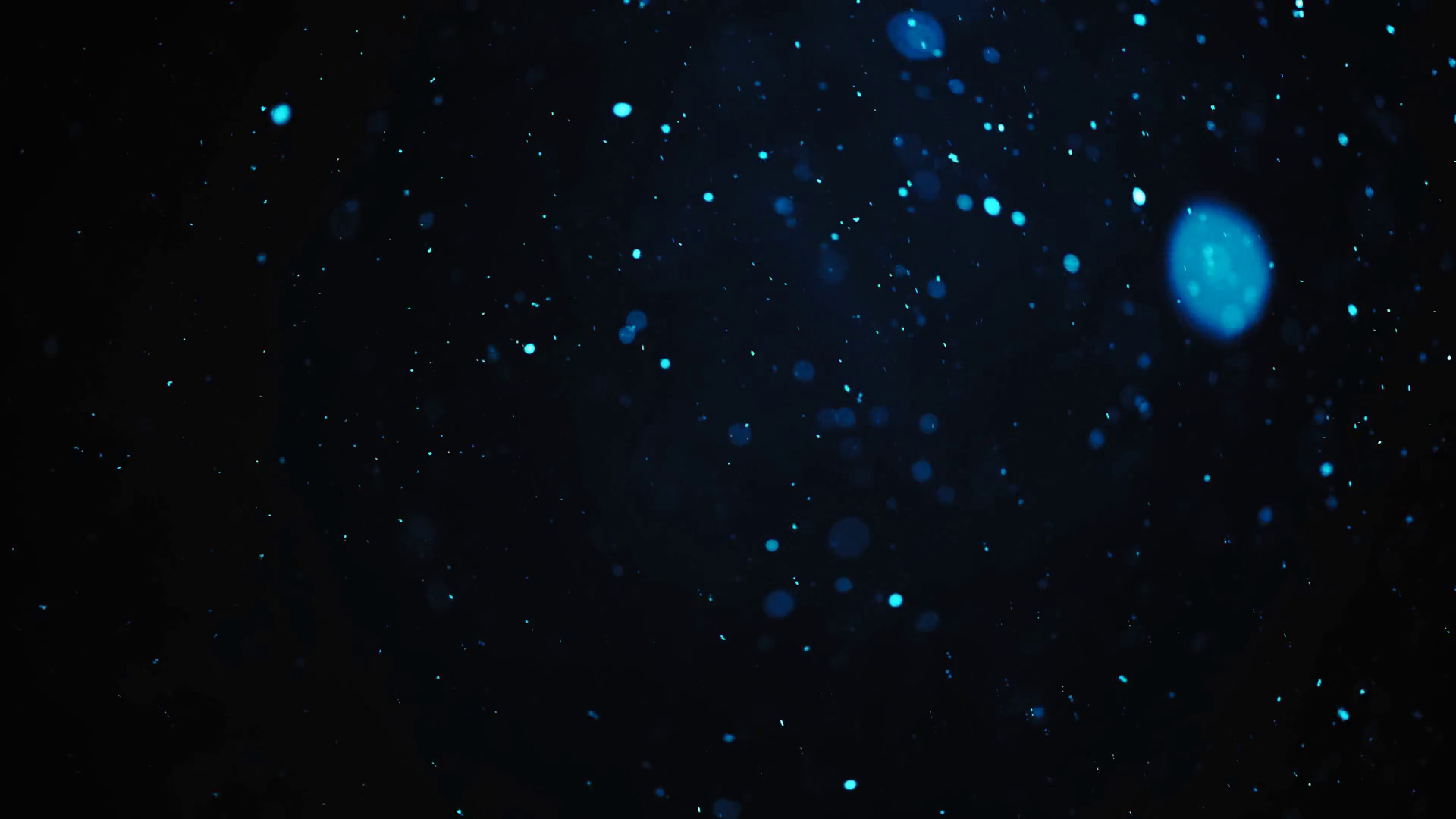 Blue Glitter Particles Falling In Light Rays Stock Footage SBV ...
