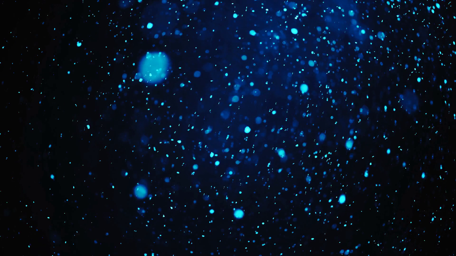 Blue Glitter Particles Falling In Light Rays Stock Footage SBV ...