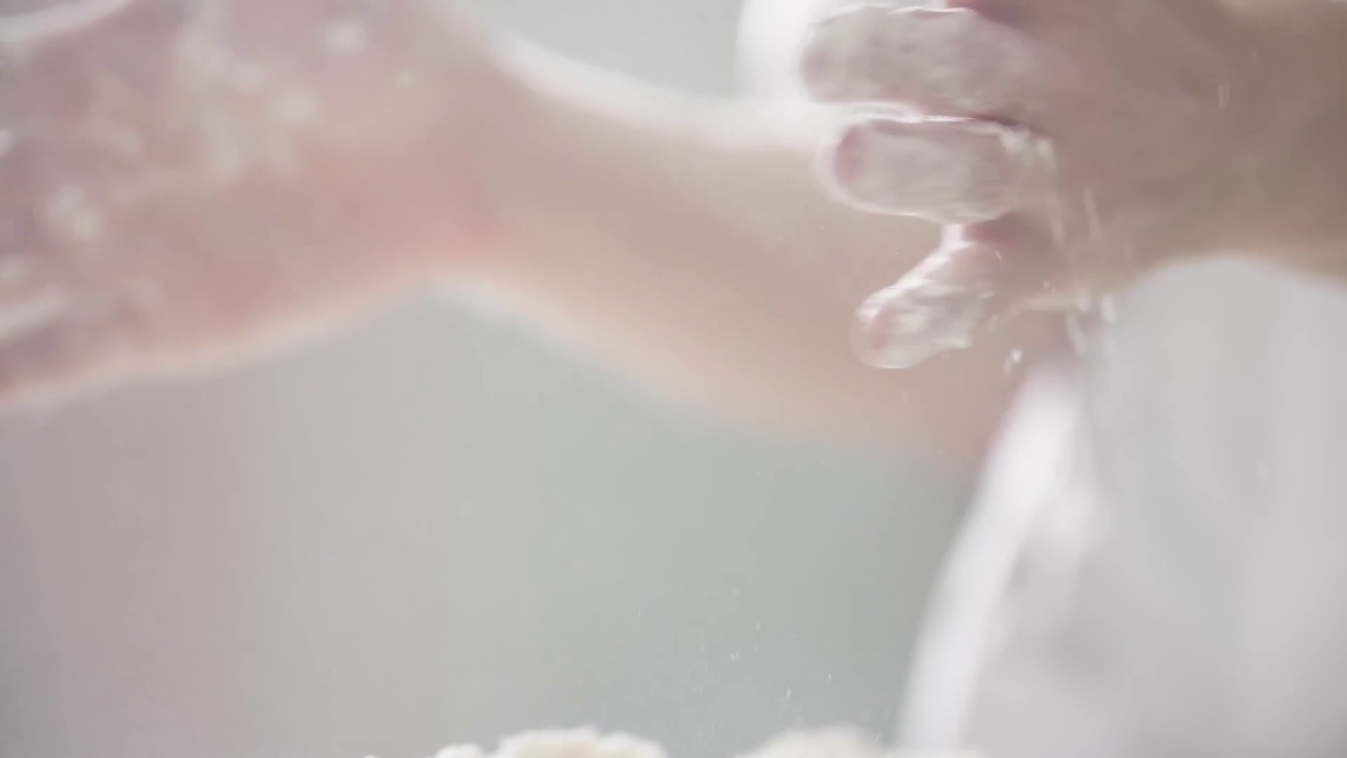 Chef Clapping Hands Filled With Flour Stock Footage SBV-322777841 ...