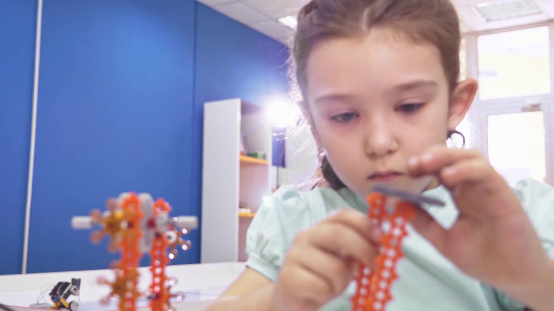 Children Creating Robots At School Stem Stock Footage SBV-324022693 ...