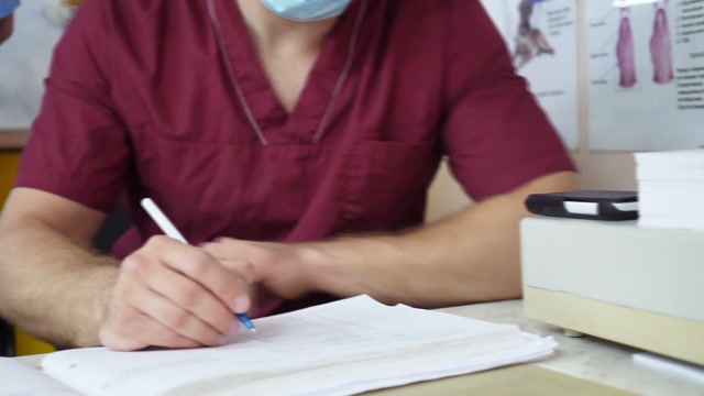 Doctor Writing Paracetamol Stock Footage: Royalty-Free Video Clips ...