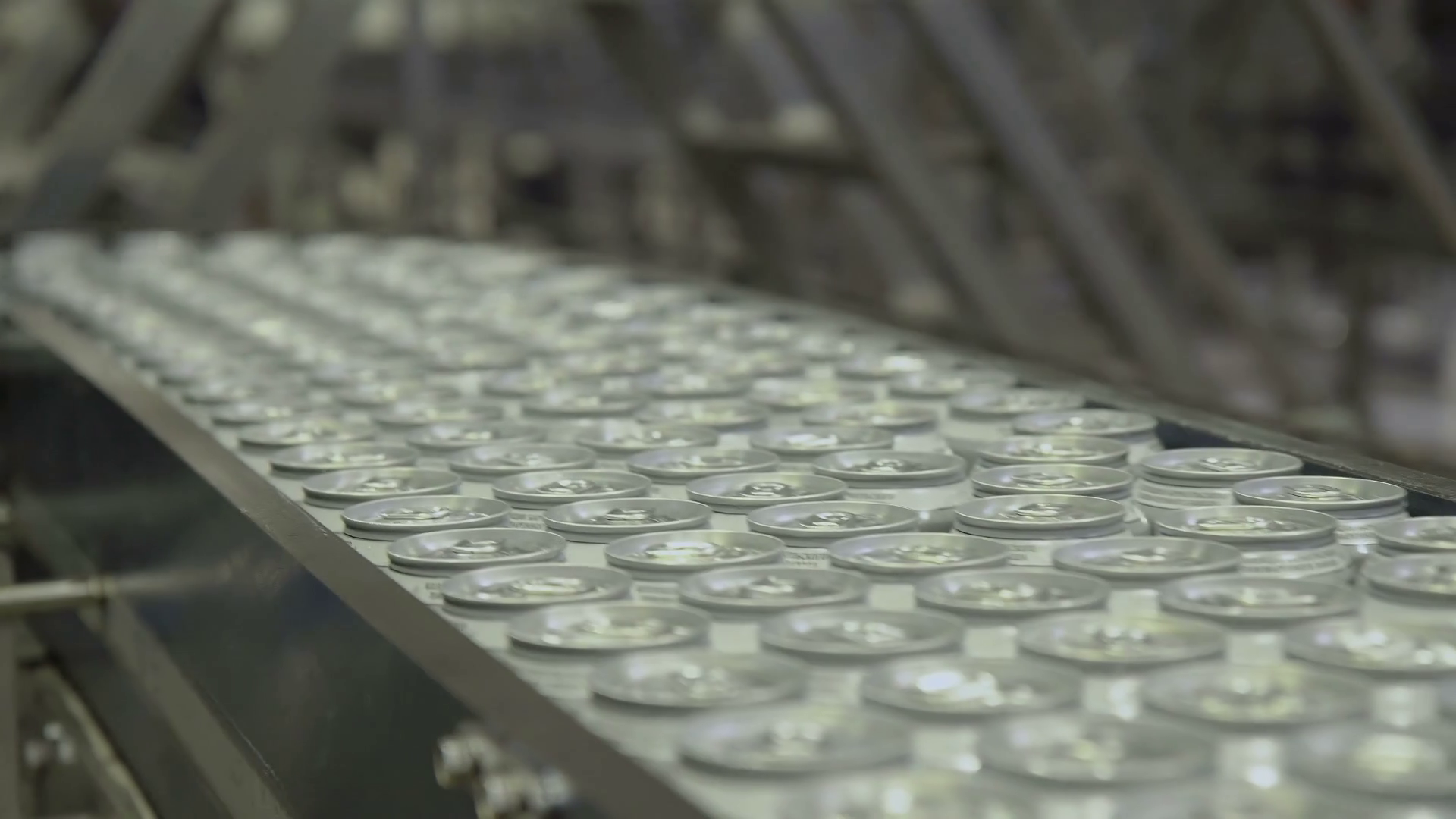 Thousands Of Beverage Aluminum Cans On Stock Footage SBV-313866789 ...