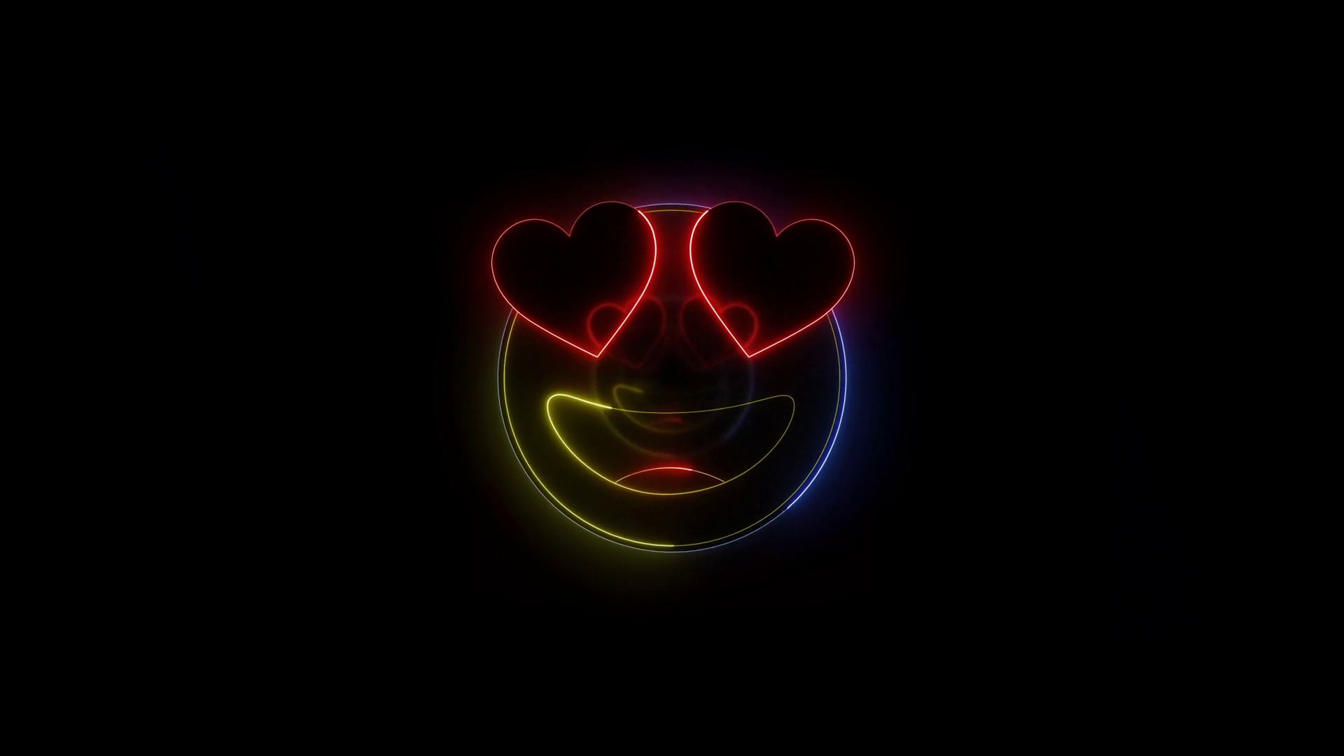 Social Media Reactions Smiling Heart Eyes Stock Motion Graphics SBV ...