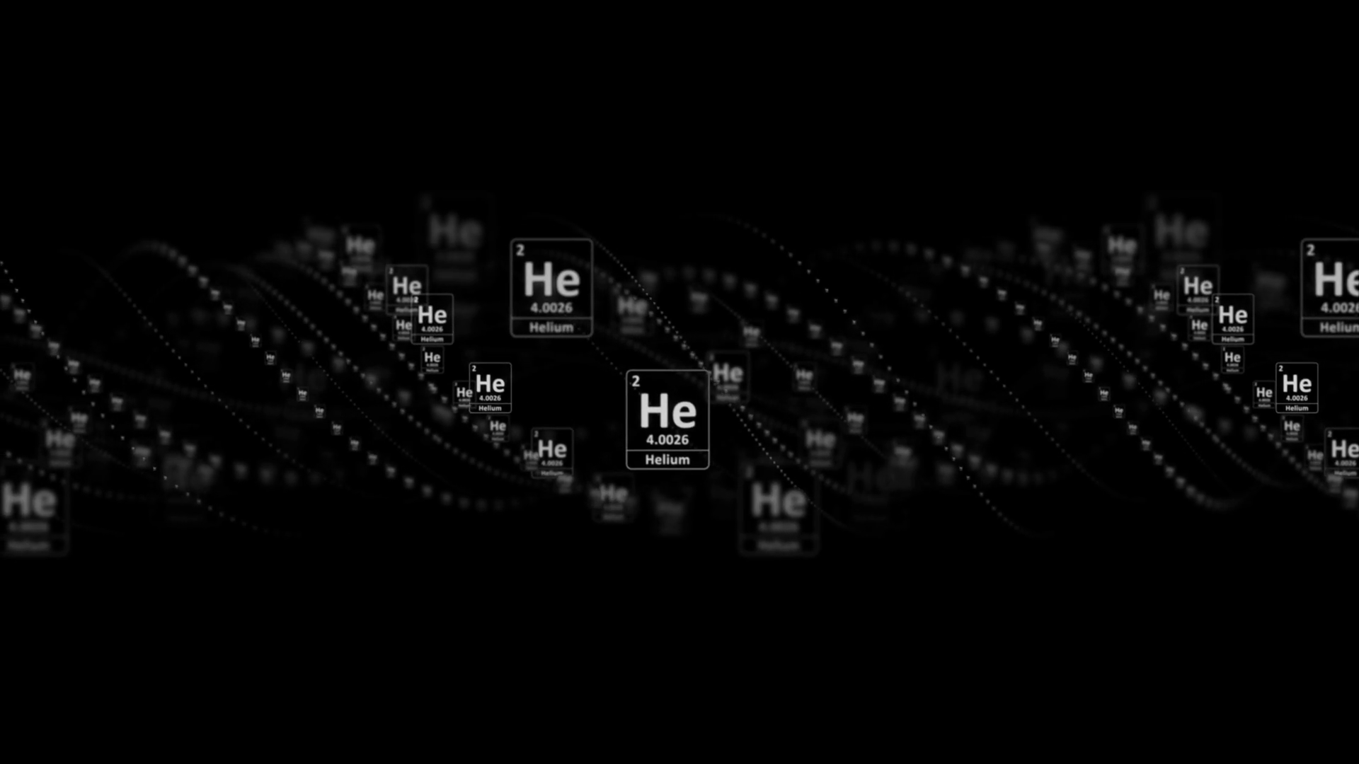 Helium Molecule Symbol Chemistry Periodic Stock Motion Graphics SBV ...