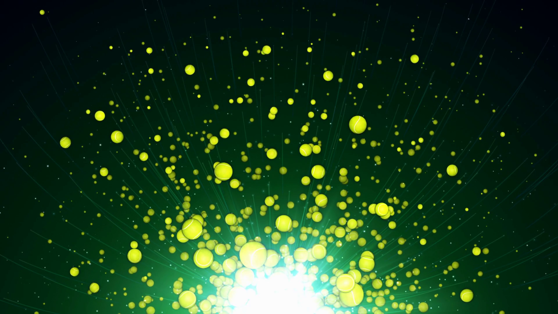 Tennis Ball Animation Background Loop Stock Motion Graphics SBV ...