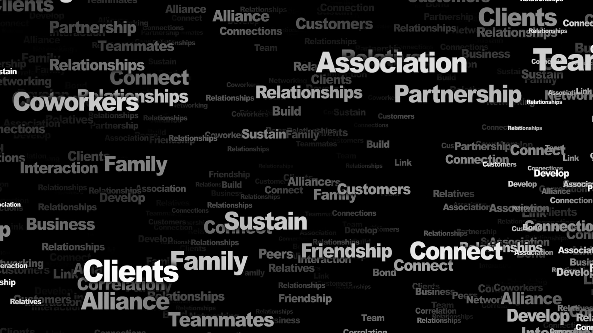 Relationships Keywords Animation Background Stock Motion Graphics SBV ...