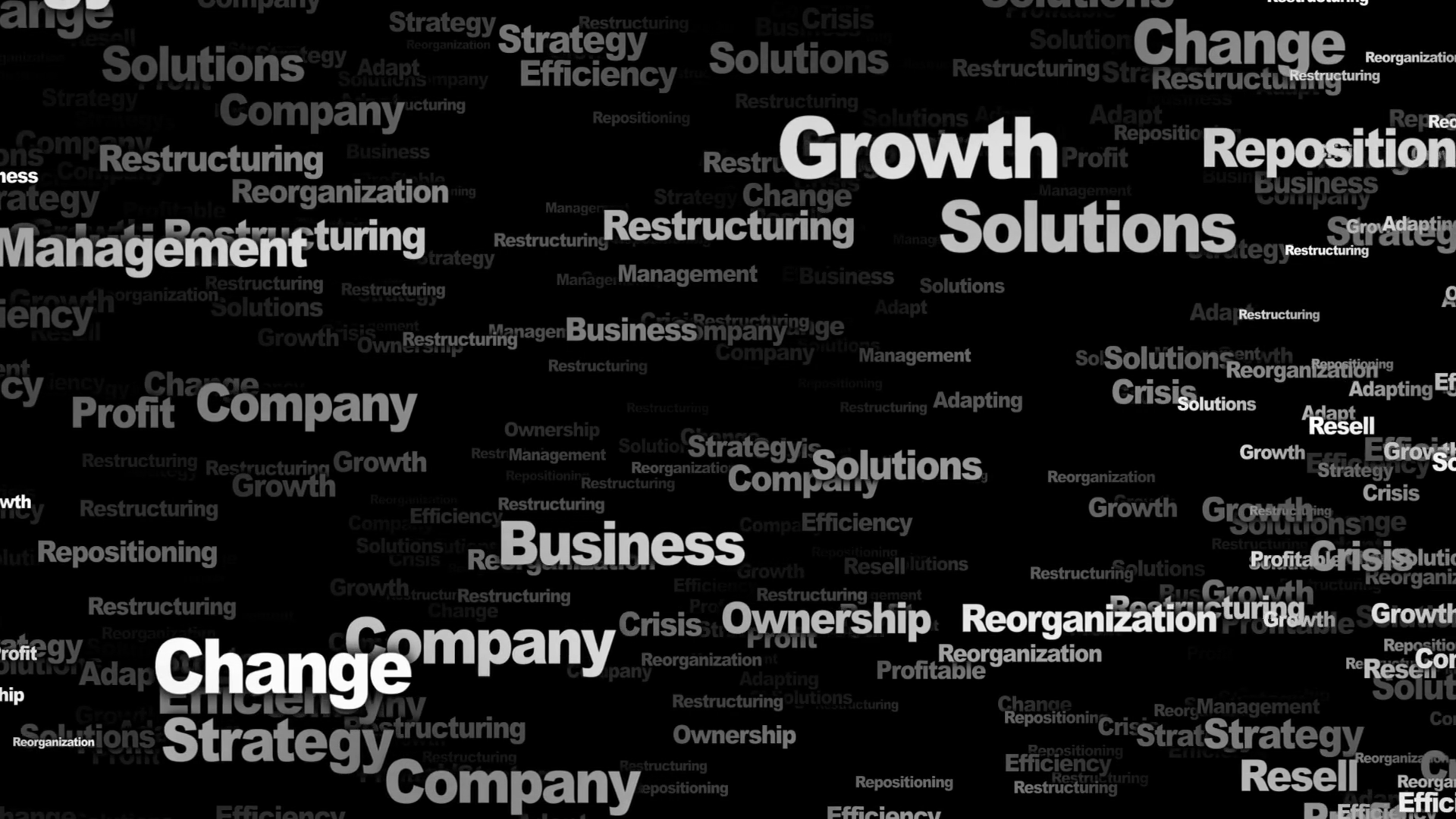 Restructuring Keywords Animation Background Stock Motion Graphics SBV ...