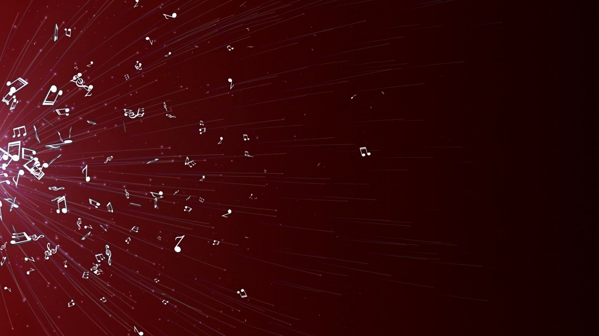 Flying Musical Notes Animation Rendering Stock Motion Graphics SBV ...