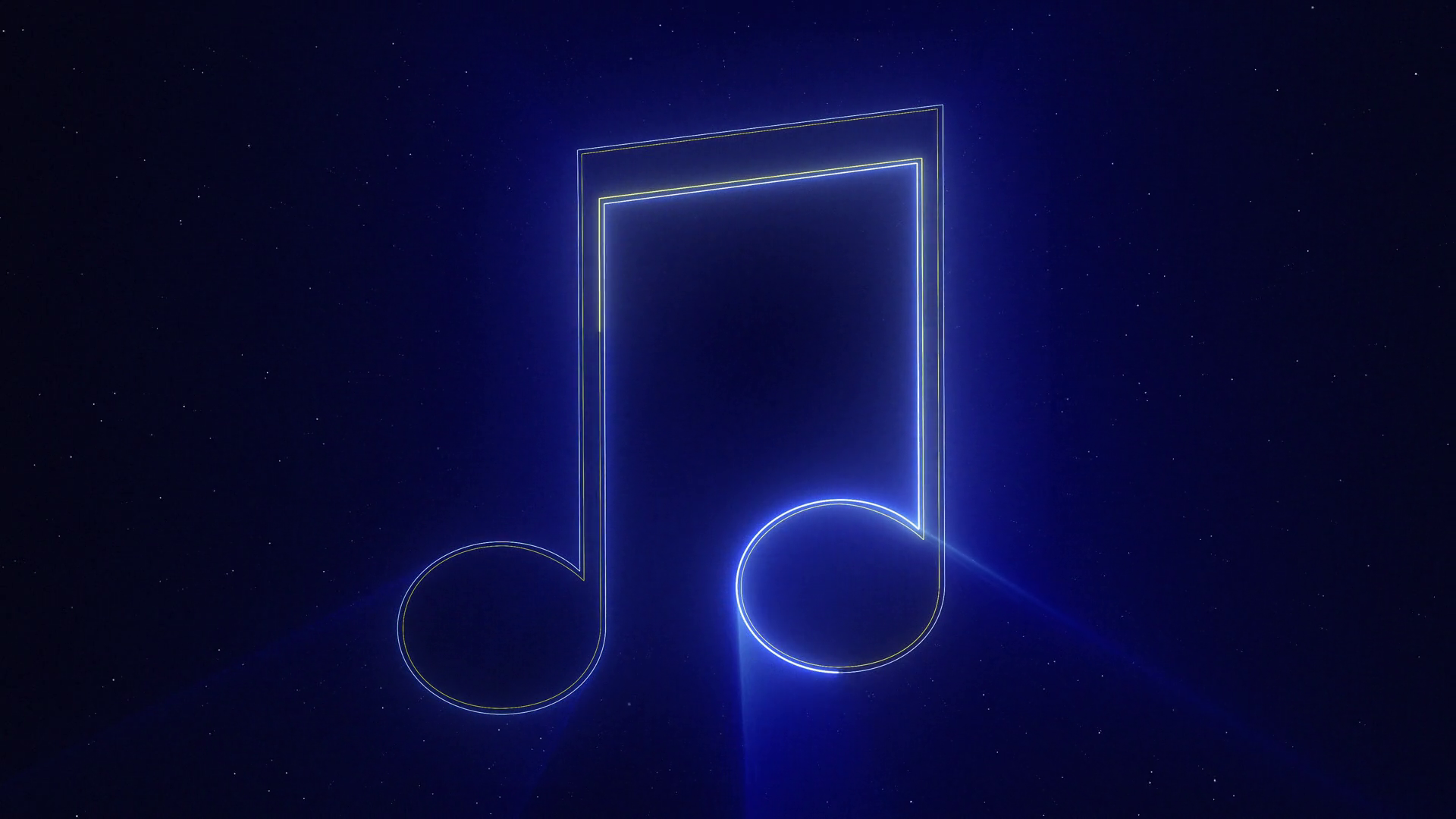 Neon Musical Notes Animation Background Vj Stock Motion Graphics SBV ...