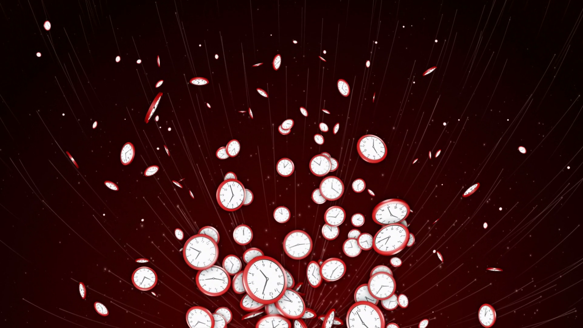 Flying Clocks Shape Animation Technology Stock Motion Graphics SBV-347673615 - Storyblocks