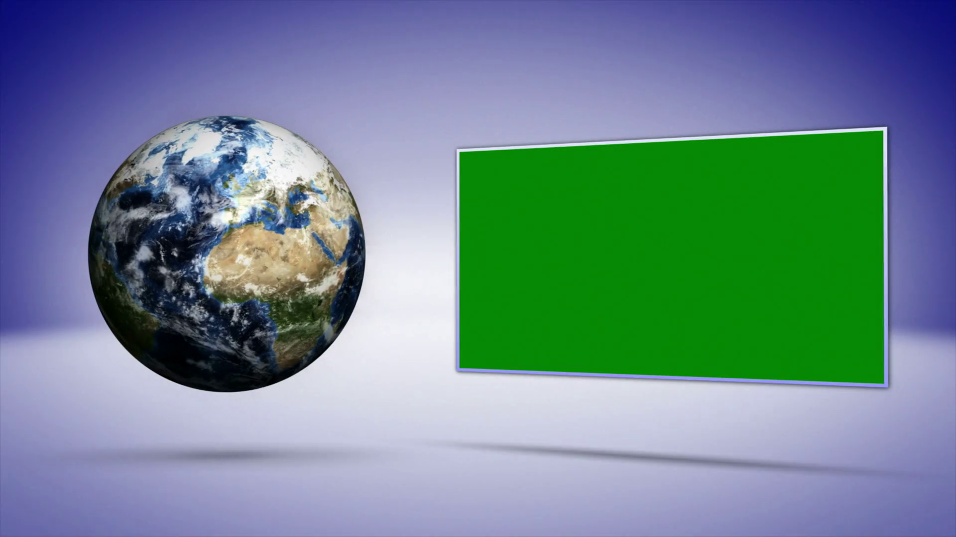 Earth Green Screen Monitor Animation Stock Motion Graphics SBV ...