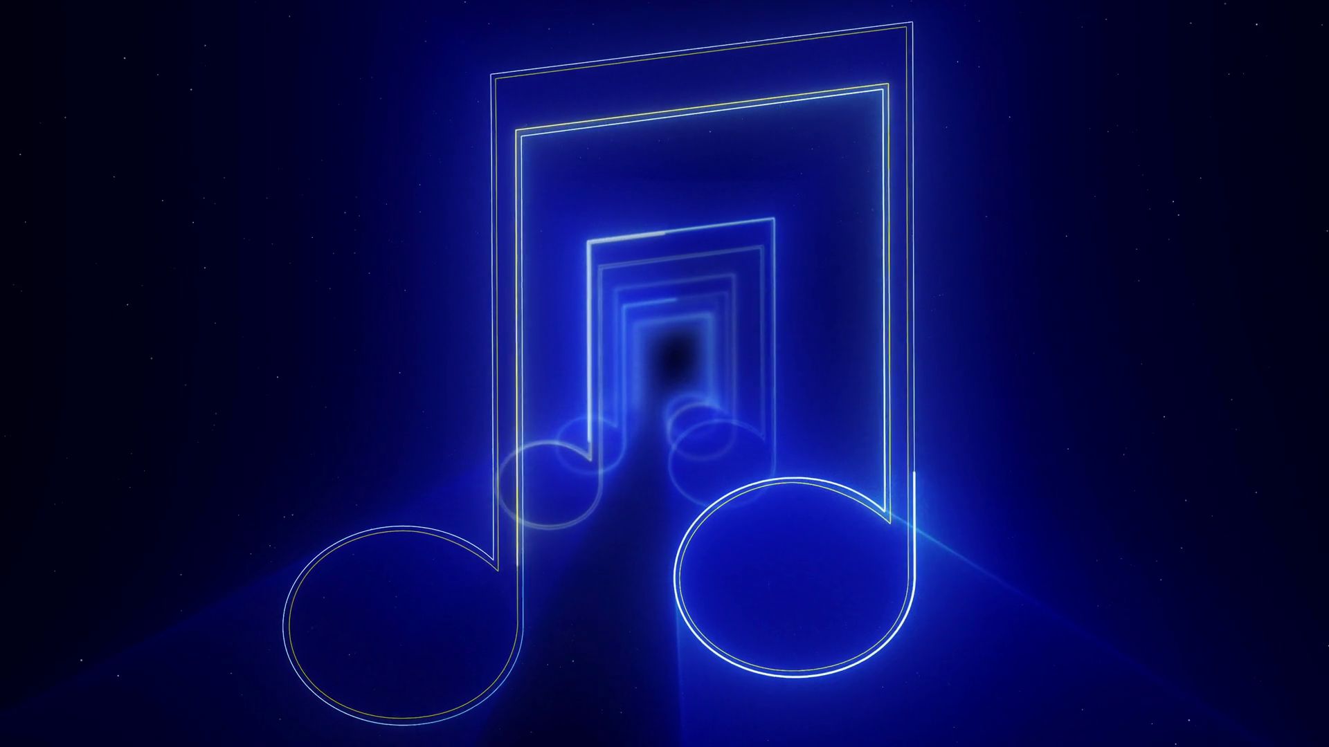 Neon Musical Notes Animation Background Vj Stock Motion Graphics SBV ...