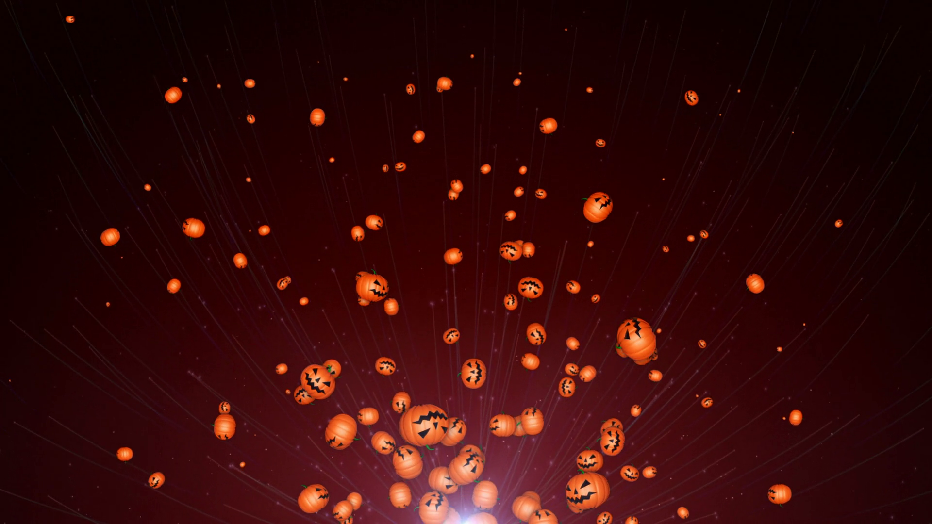 Flying Halloween Pumpkins Animation Stock Motion Graphics SBV-348514421 ...