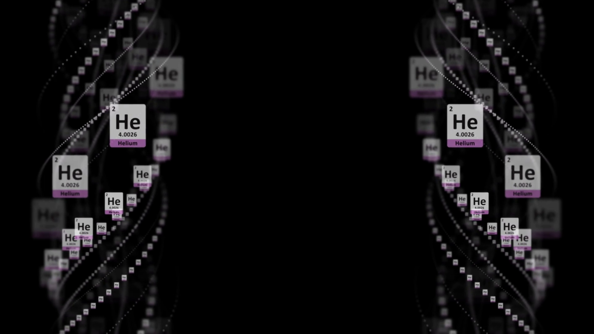 Helium Molecule Symbol Chemistry Periodic Stock Motion Graphics SBV ...