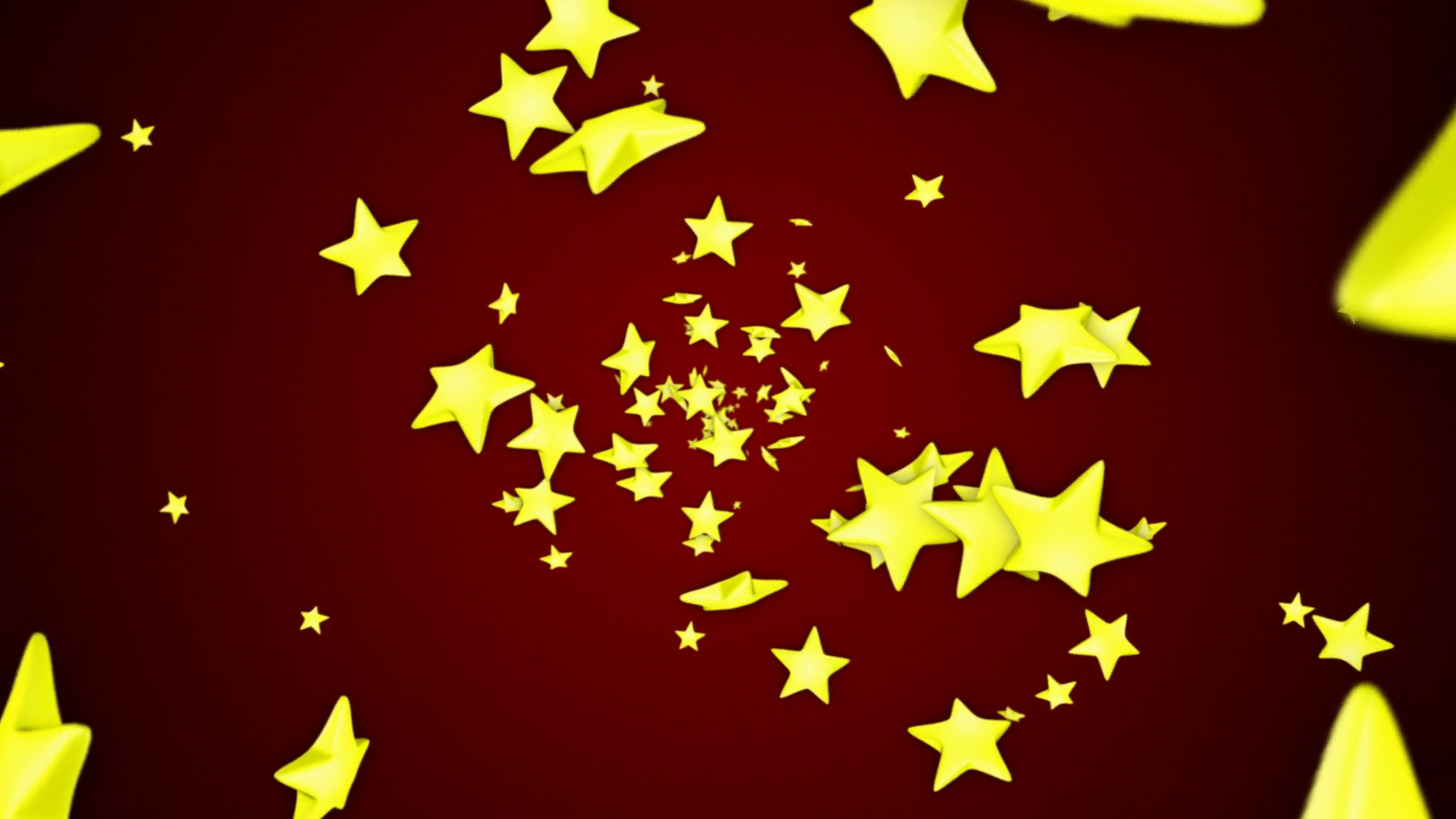 Flying Stars Shape Animation Holidays Stock Motion Graphics SBV ...
